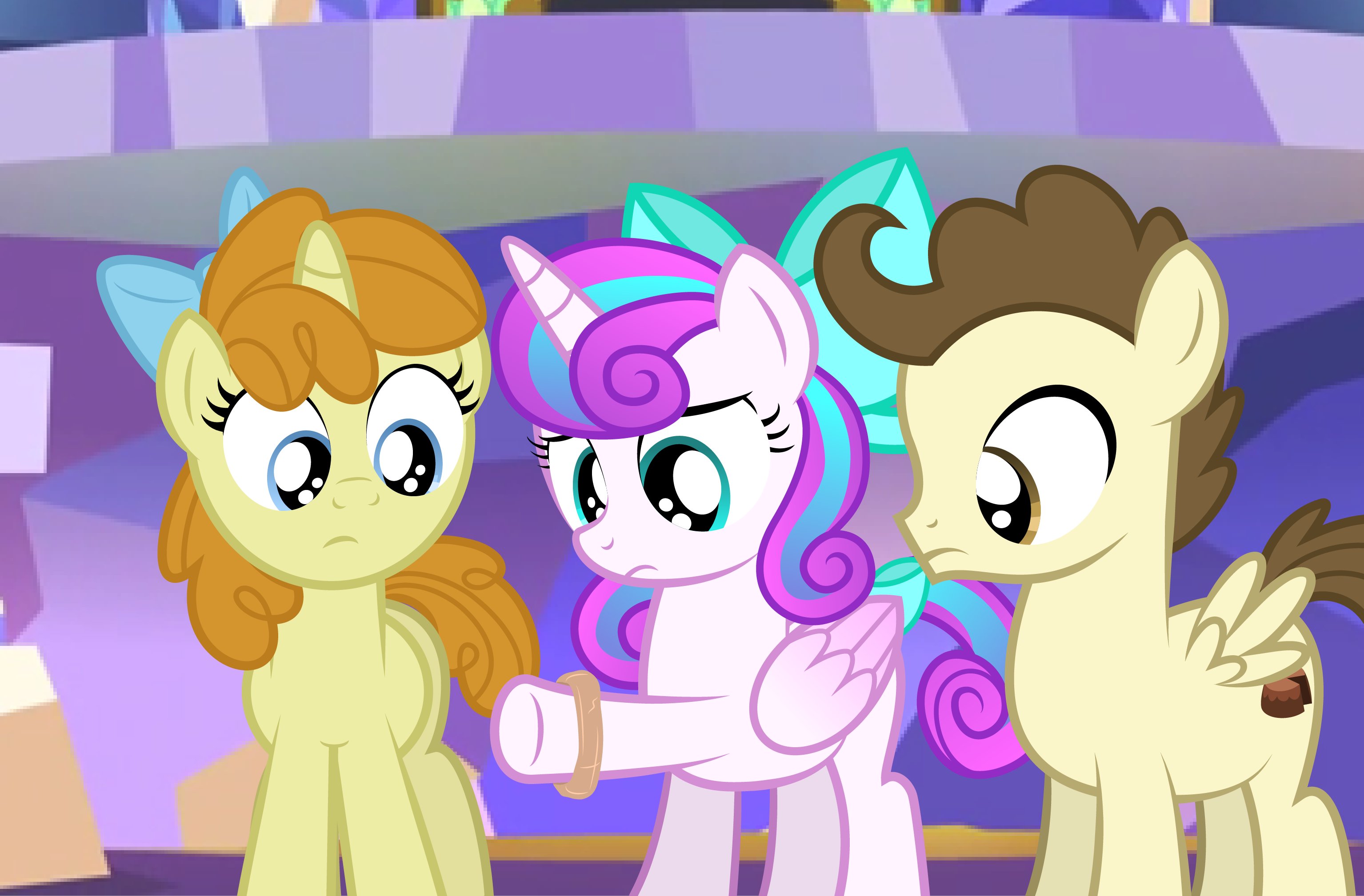 #2781754 - safe, artist:aleximusprime, pound cake, princess flurry ...