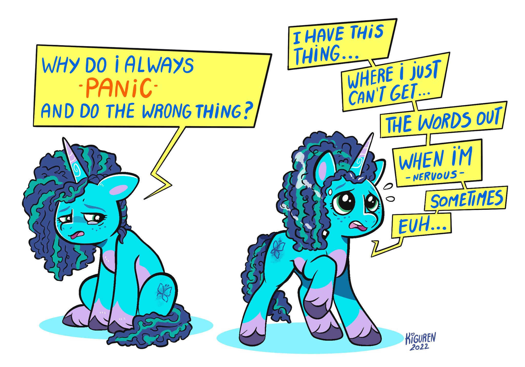 #2958399 - safe, artist:tsuyu_tatsu, misty, pony, unicorn, g5, my ...