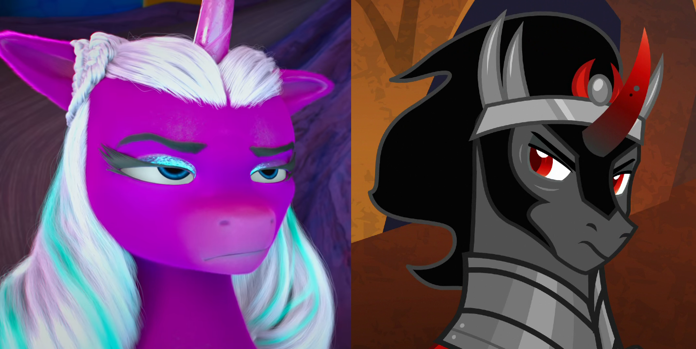 #2964280 - safe, edit, edited screencap, screencap, king sombra ...