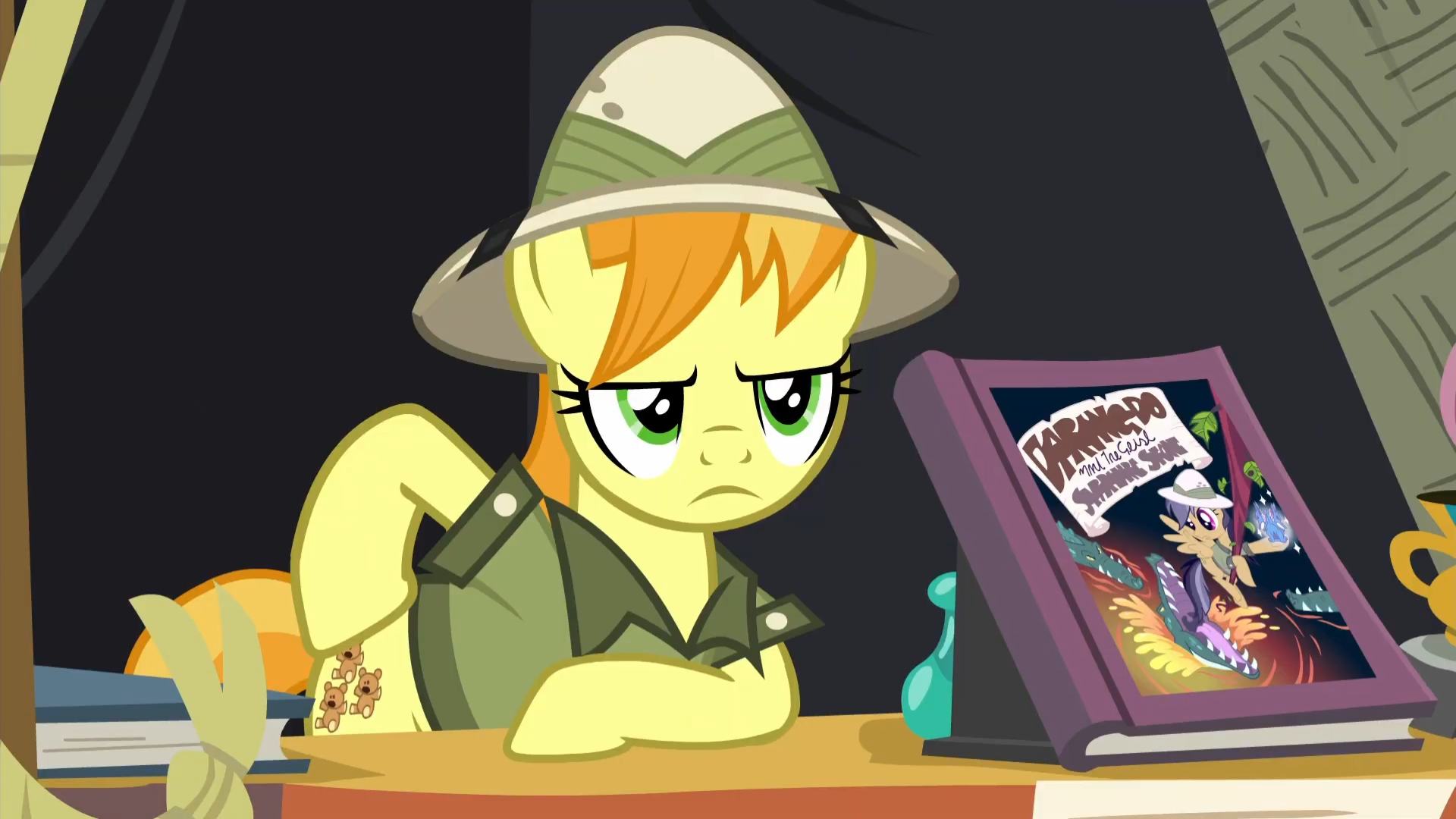 #2965035 - safe, screencap, daring do, teddie safari, earth pony, pony ...