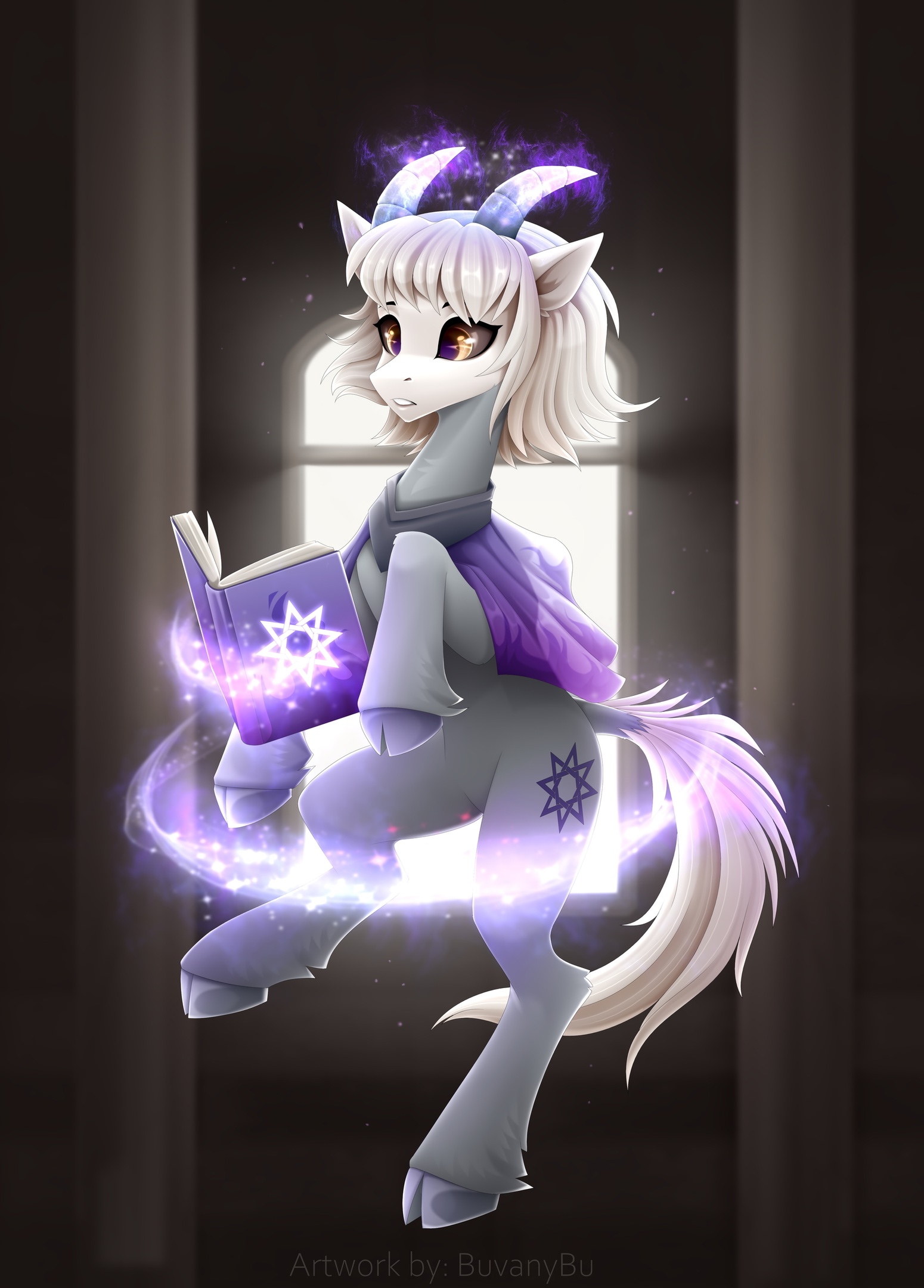 #2965140 - safe, artist:buvanybu, oc, oc only, oc:mantis, demon, demon ...