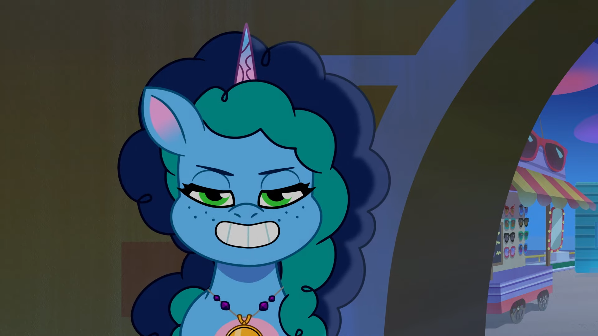 #2965640 - safe, screencap, misty, pony, unicorn, g5, haunted house ...