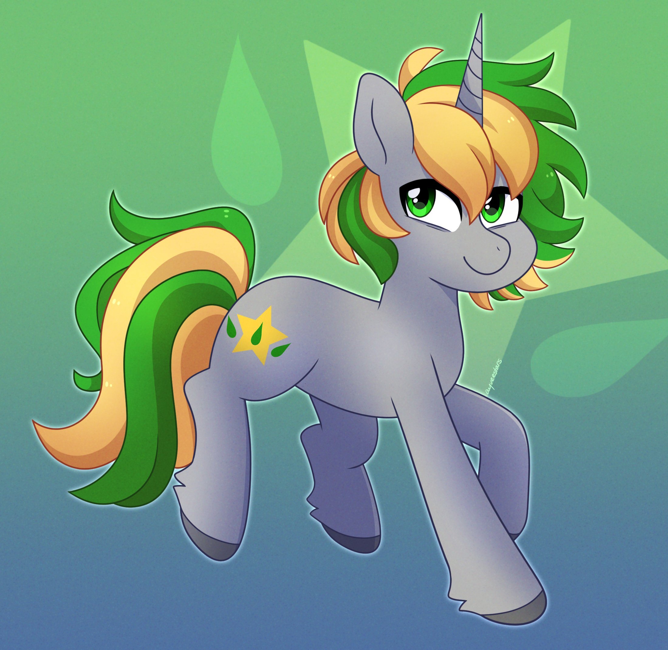 #2965889 - safe, artist:emera33, oc, oc only, pony, unicorn, high res, solo - Derpibooru