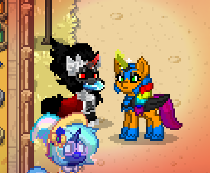 #2967753 - safe, king sombra, nightmare moon, sunny starscout, earth ...