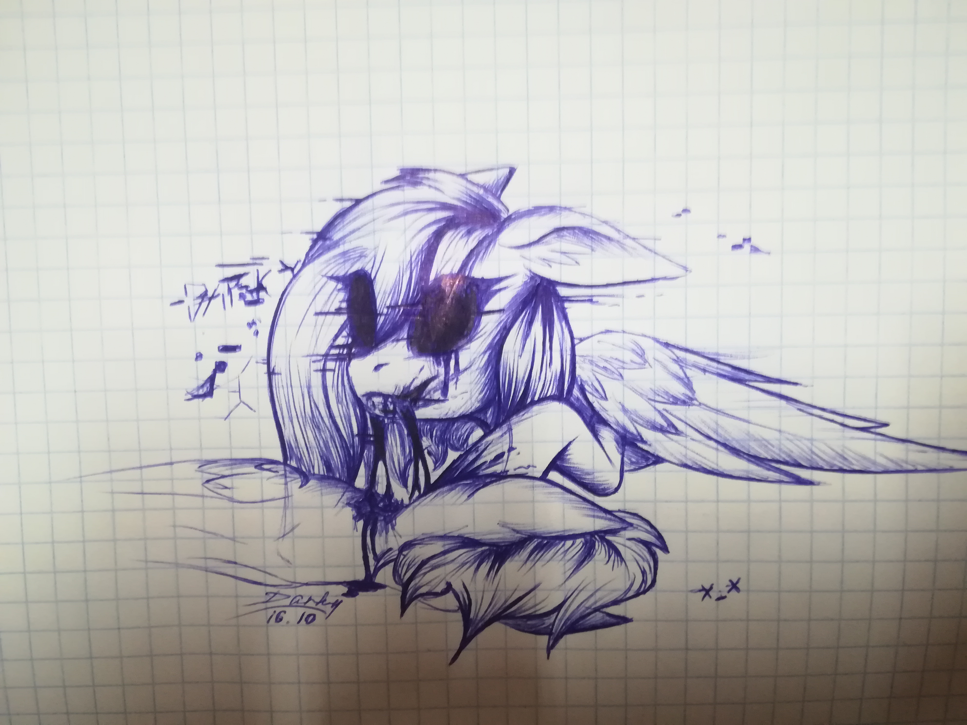 #2967939 - grimdark, grotesque, artist:darky_wings, oc, oc:darky wings ...