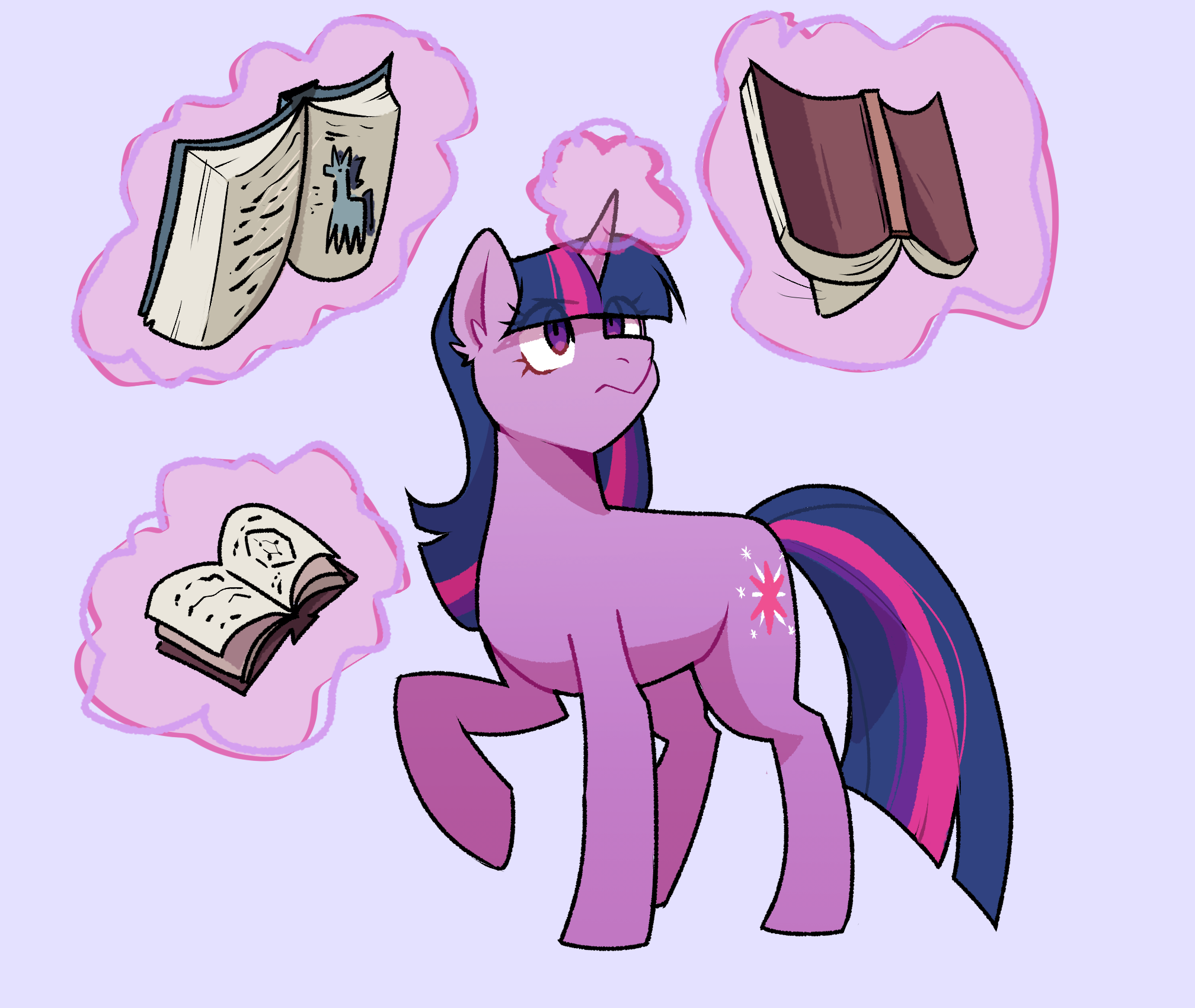 #2968201 - safe, artist:strelitzias, twilight sparkle, pony, unicorn ...