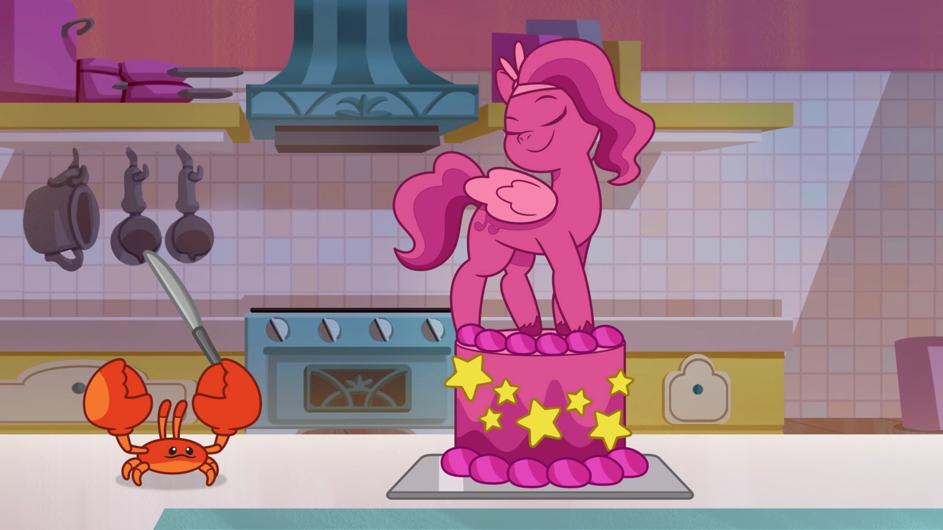 #2968874 - safe, screencap, mcsnips-a-lot, pipp petals, crab, pegasus ...