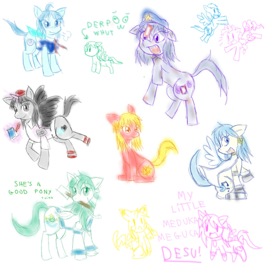 #2969472 - safe, artist:lunachimelochi, pinkie pie, rainbow dash ...