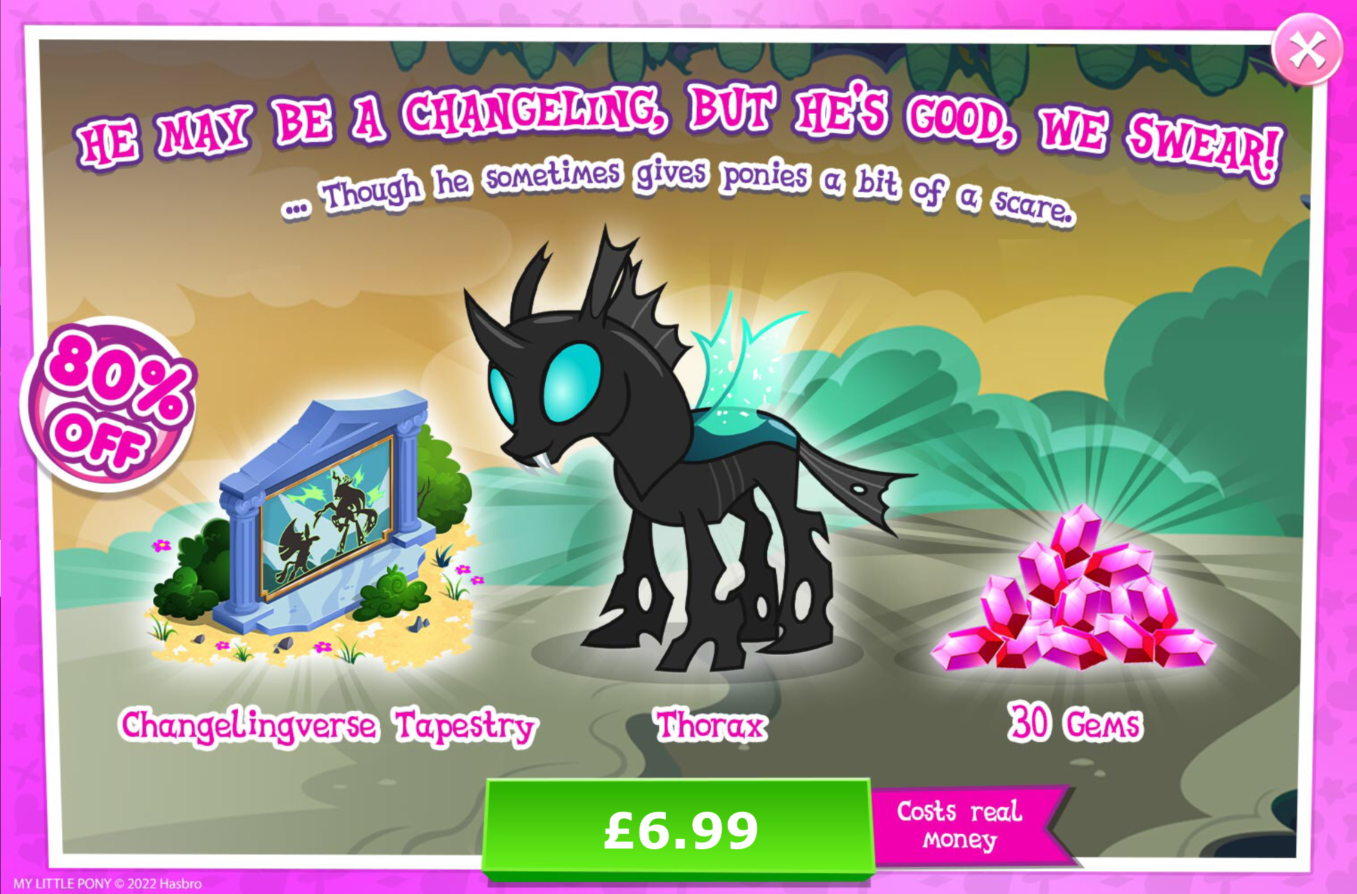 #2958858 - safe, gameloft, queen chrysalis, thorax, zecora, changeling ...