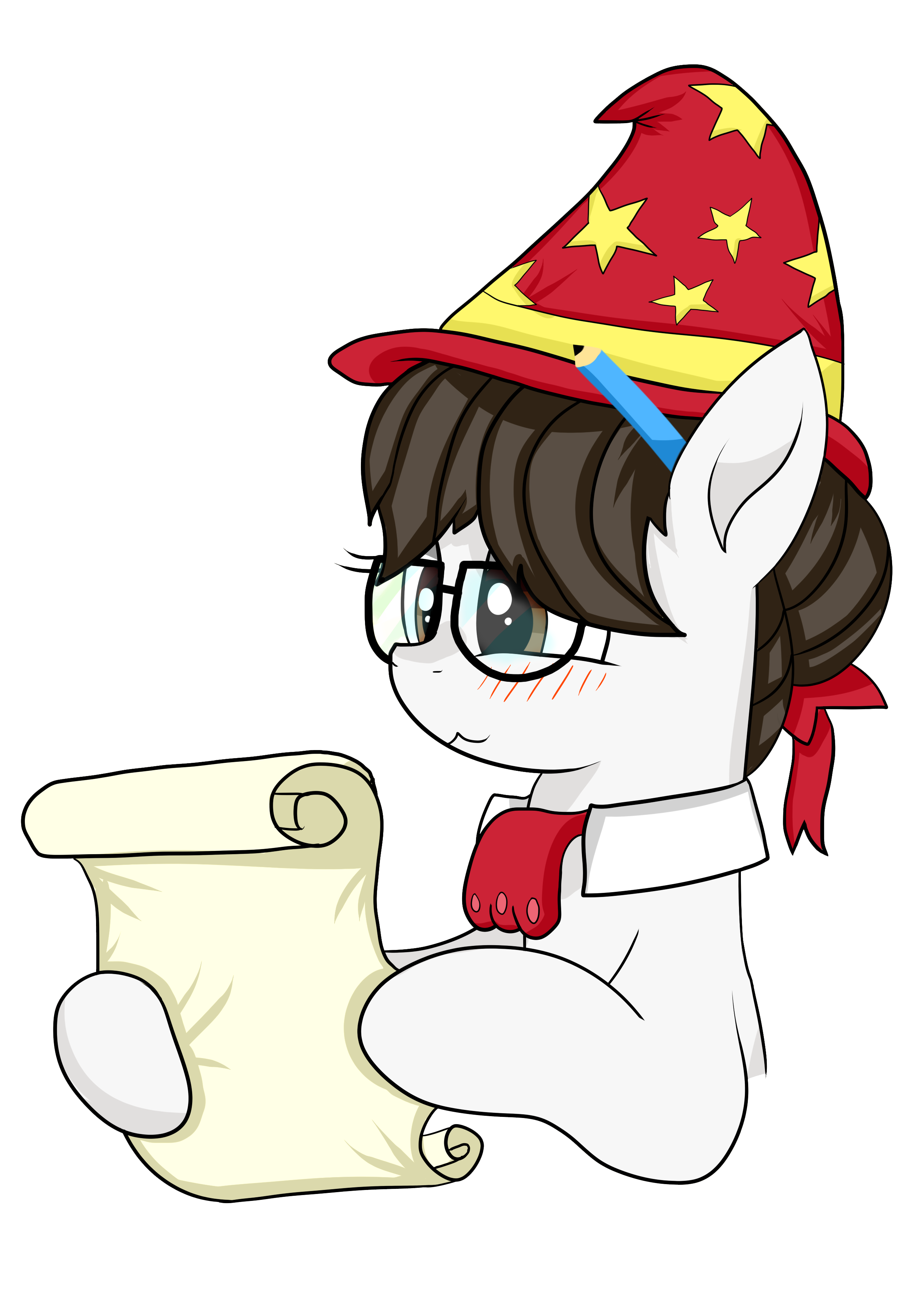 #2970566 - safe, artist:truffle shine, raven, pony, blushing, cute ...