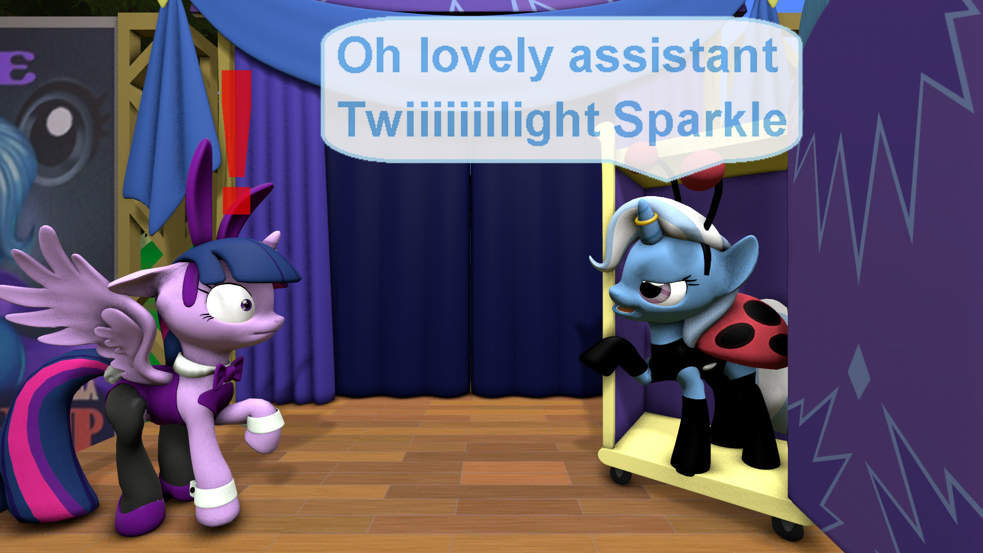 #2970916 - safe, artist:ask-the-luna-knight, trixie, twilight sparkle ...