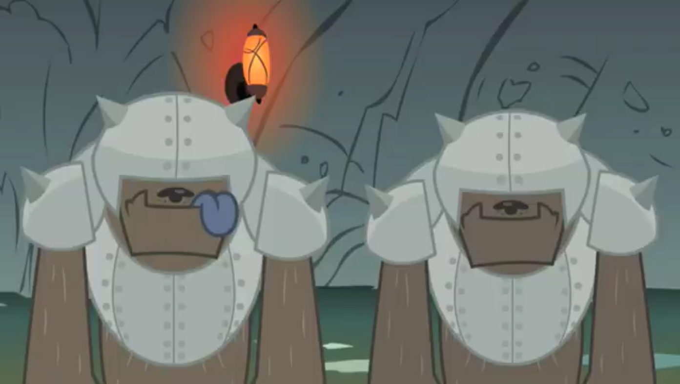 #2971003 - safe, screencap, diamond dog, a dog and pony show, g4, armor ...