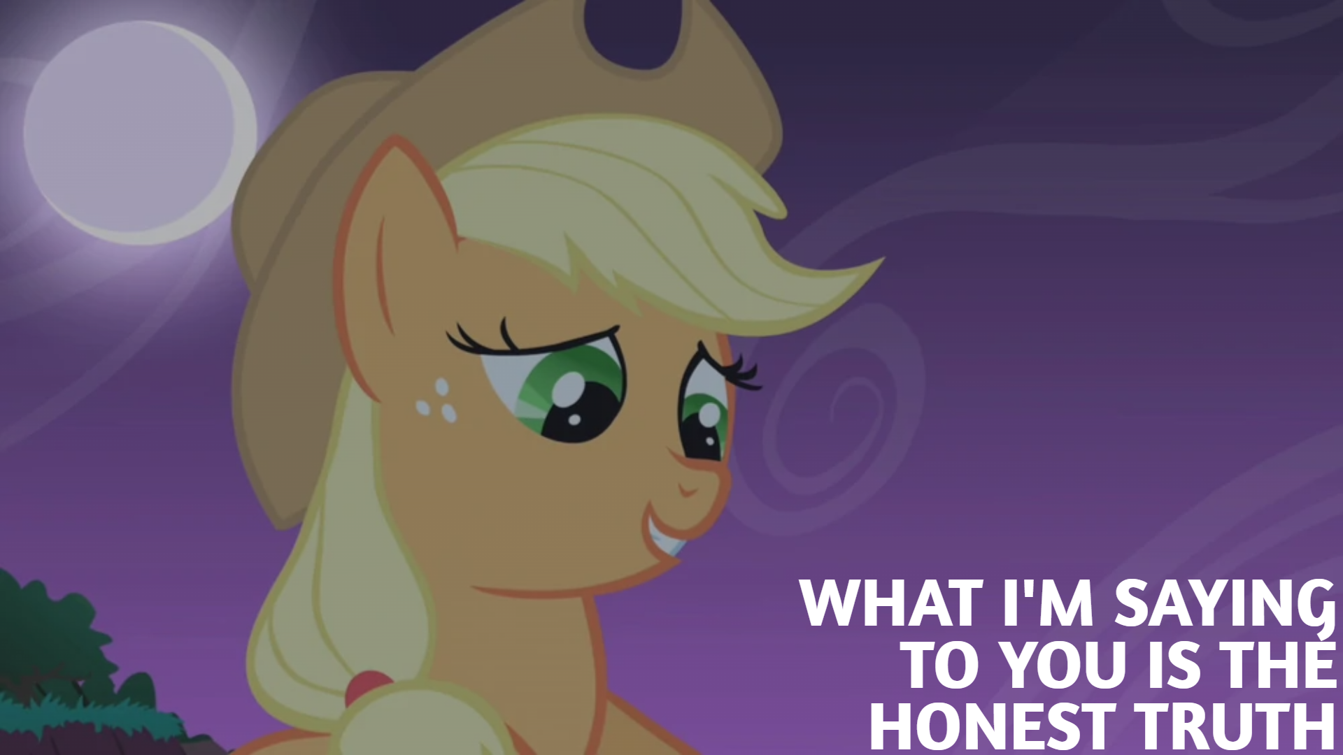 #2971016 - safe, edit, edited screencap, editor:quoterific, screencap, applejack, earth pony ...