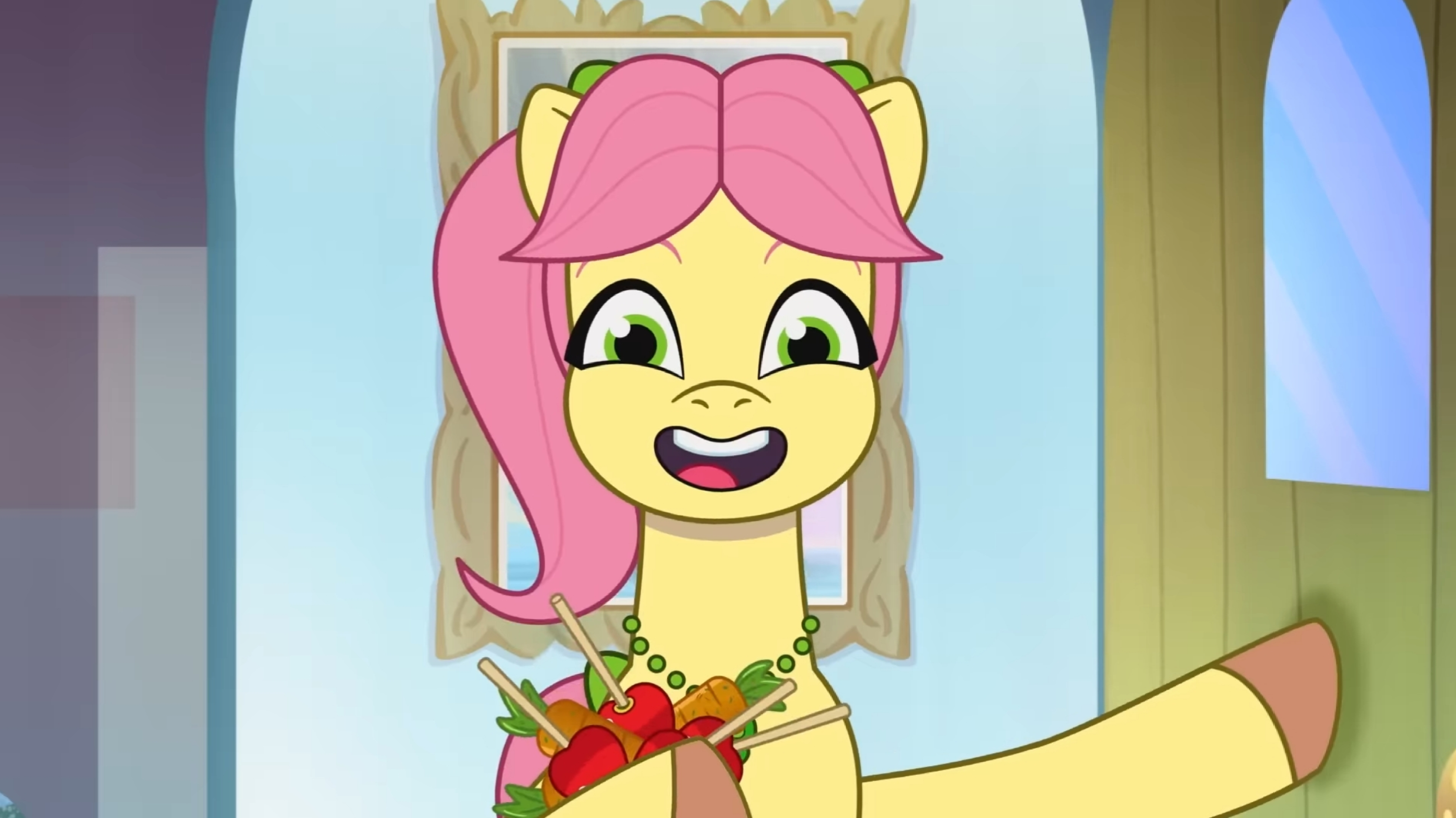 #2971206 - safe, screencap, posey bloom, earth pony, pony, g5, haunted ...