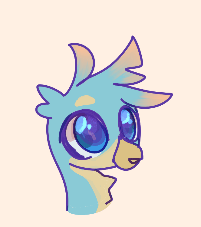 #2971281 - safe, gallus, griffon, animated, bust, gif, portrait, simple ...