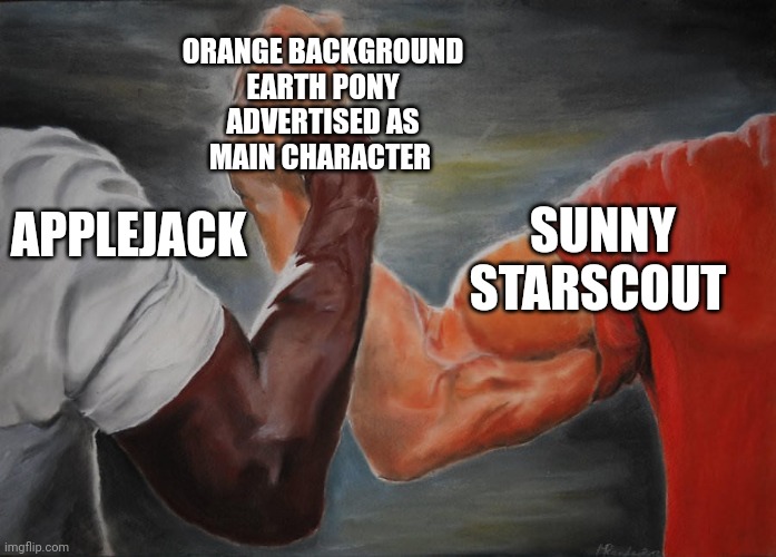 #2972698 - safe, applejack, sunny starscout, pony, g5, background pony ...