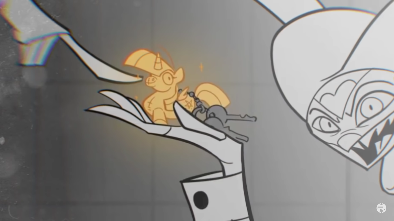 #2973958 - safe, artist:vivziepop, twilight sparkle, alicorn, cyborg ...