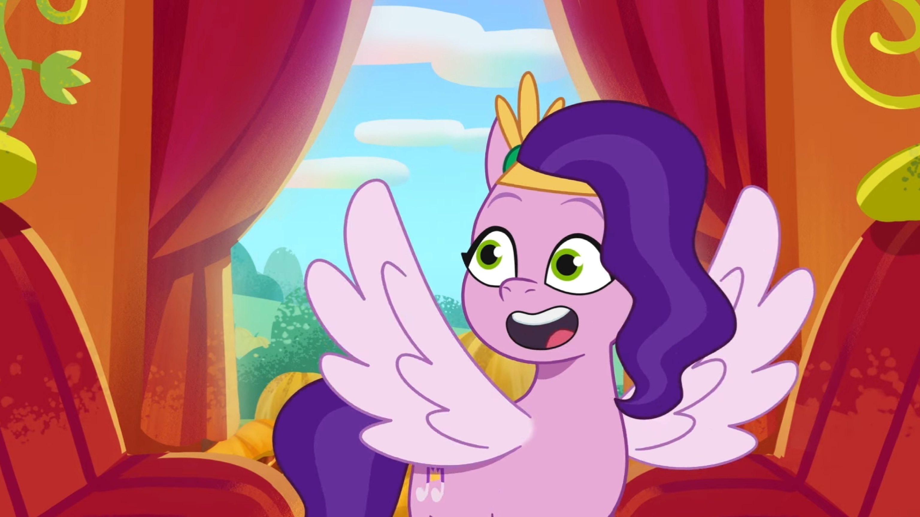 #2975477 - safe, screencap, pipp petals, pegasus, pony, filly filling ...