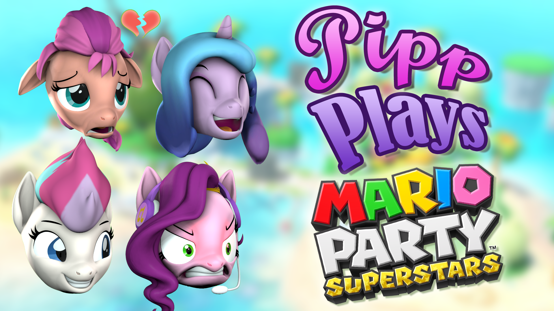 #2976271 - safe, artist:pika-robo, izzy moonbow, pipp petals, sunny ...