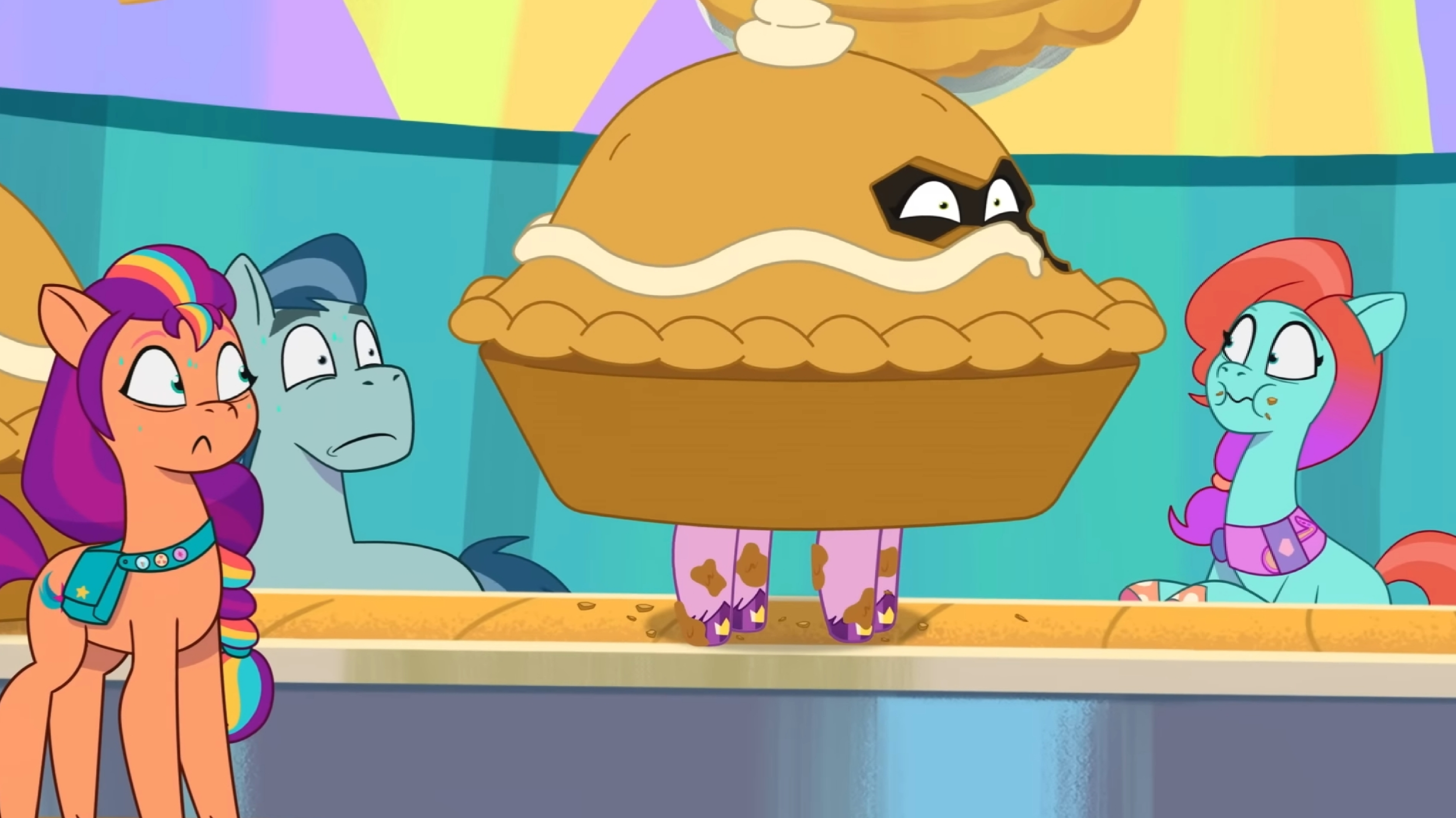 #2976893 - safe, screencap, jazz hooves, pipp petals, rufus, sunny ...