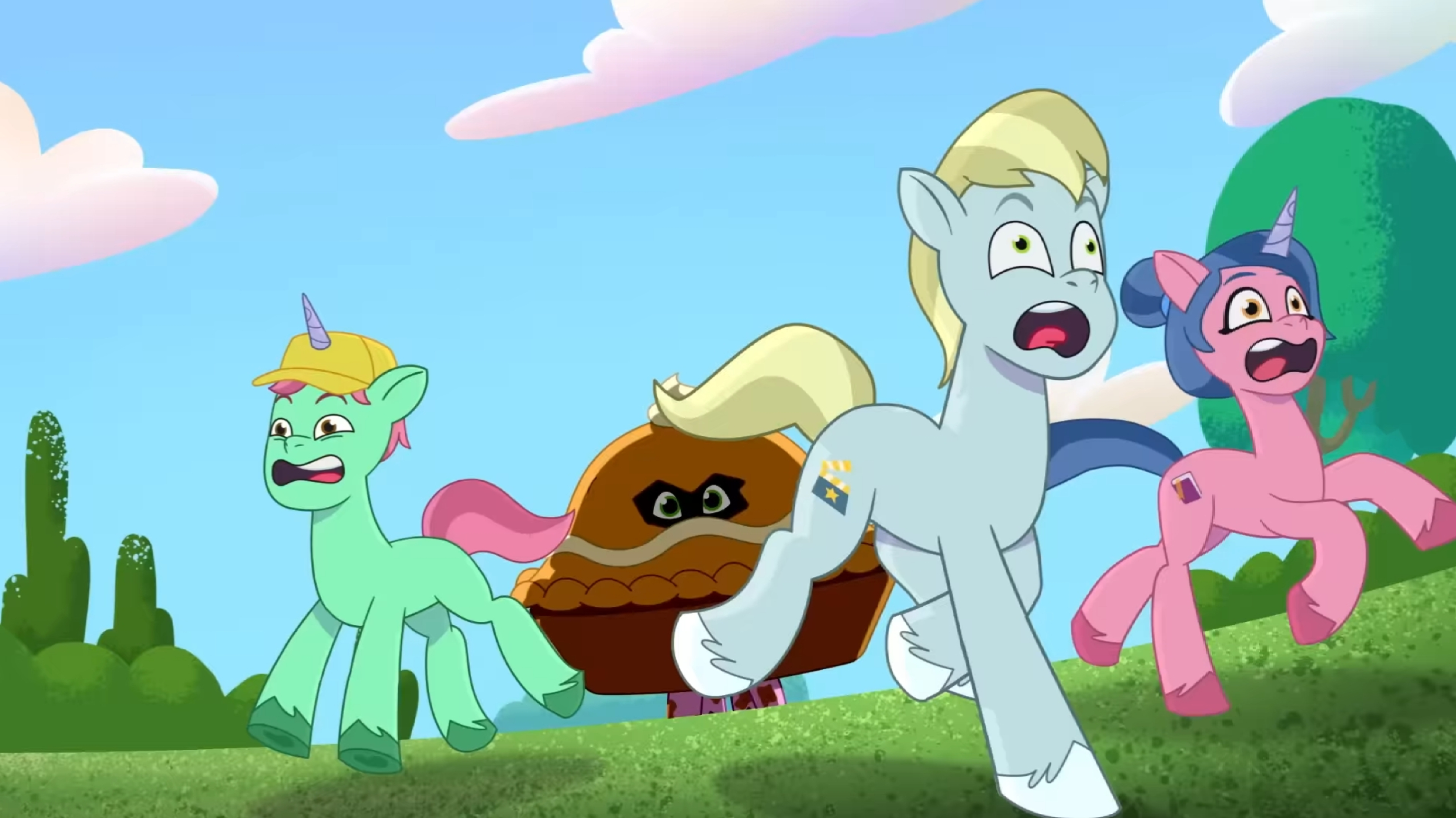 #2976900 - safe, screencap, pipp petals, plum library, earth pony ...