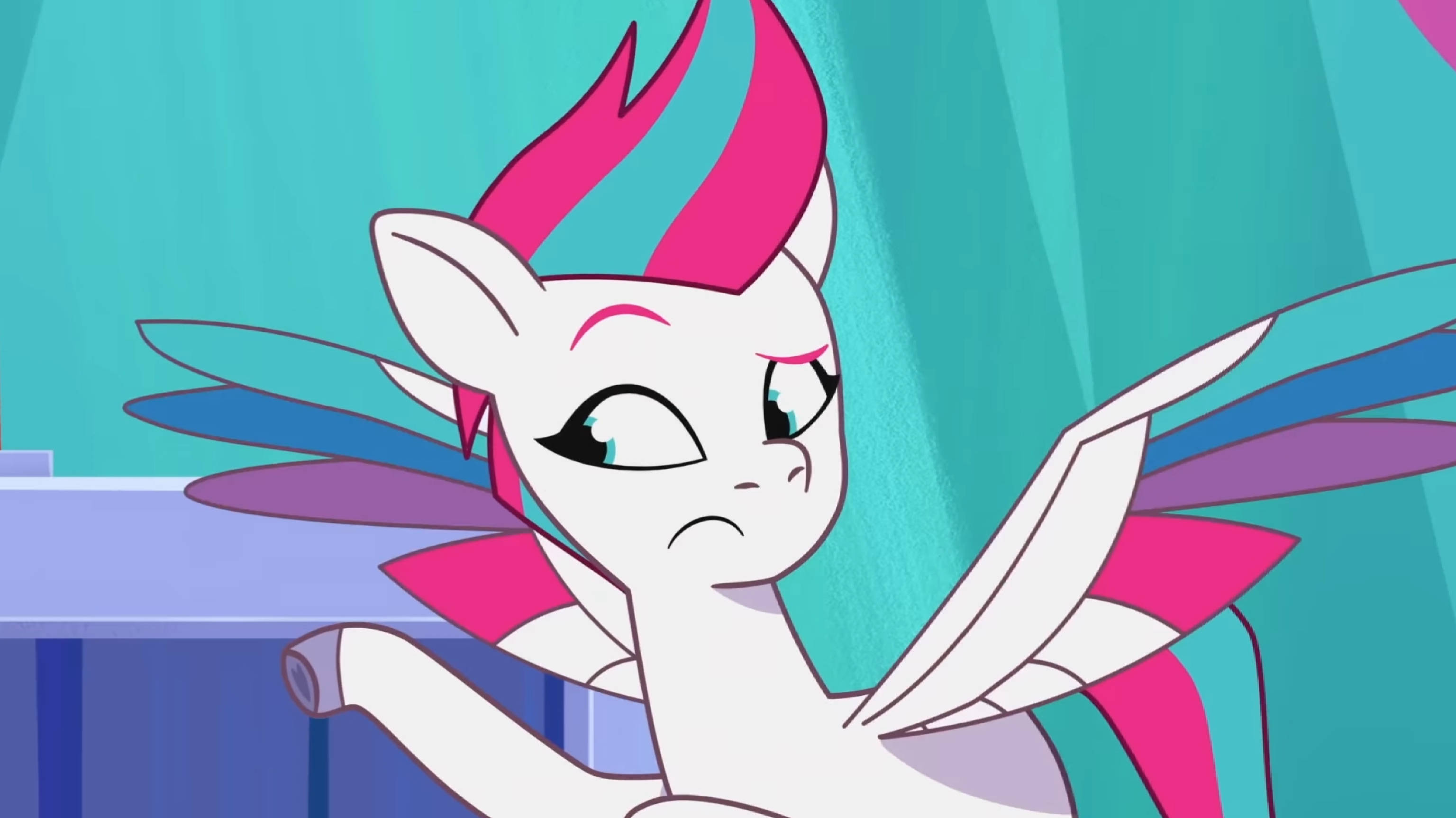 #2976932 - safe, screencap, zipp storm, pegasus, pony, filly filling ...