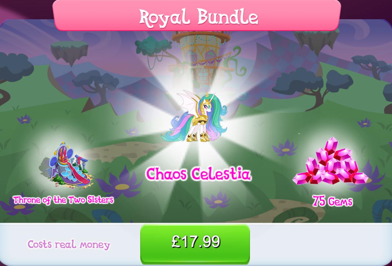 #2977479 - safe, gameloft, princess celestia, alicorn, pony, my little ...