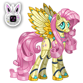 #2977873 - safe, gameloft, fluttershy, pegasus, pony, robot, robot pony ...