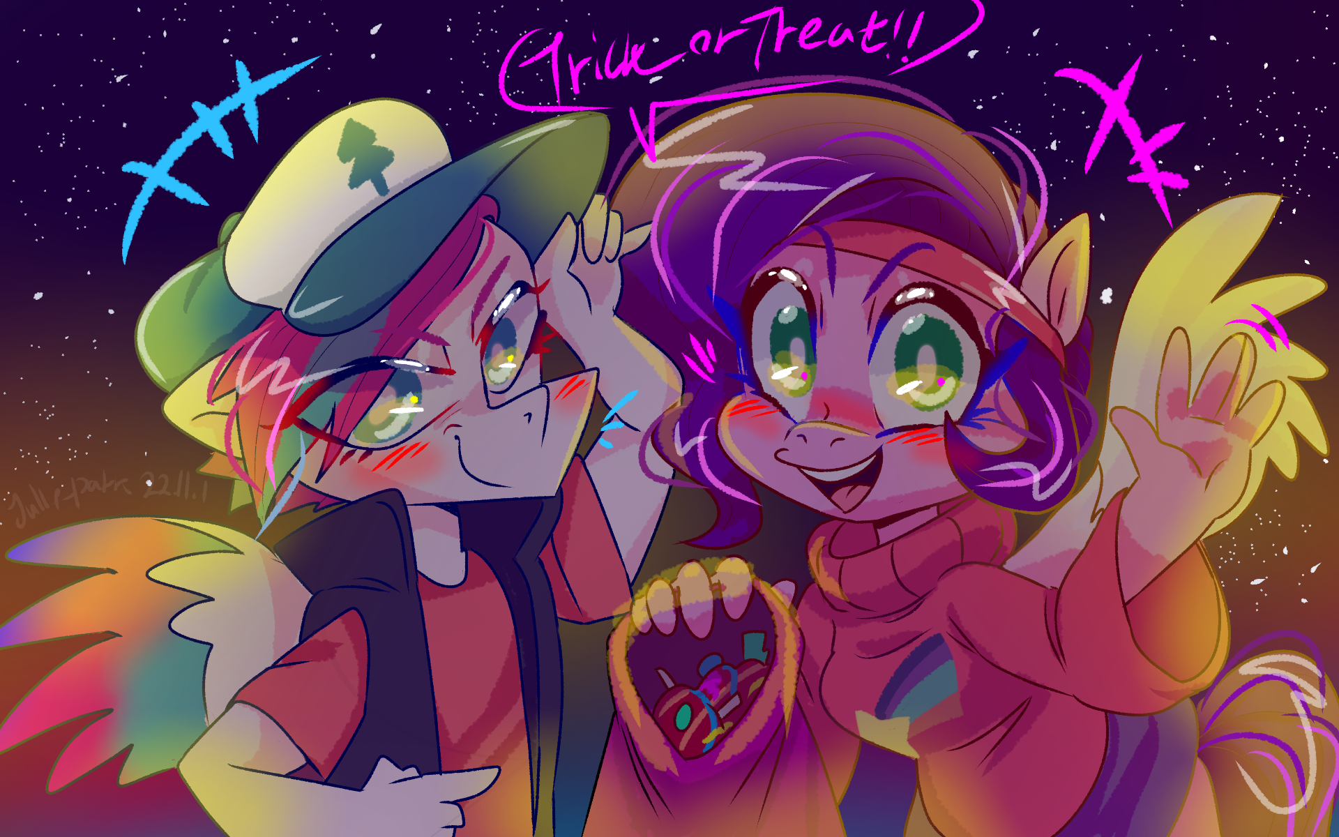 #2978115 - safe, artist:jully-park, pipp petals, zipp storm, pegasus ...