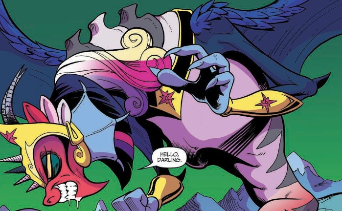 #2961446 - safe, idw, cosmos, princess cadance, princess celestia ...