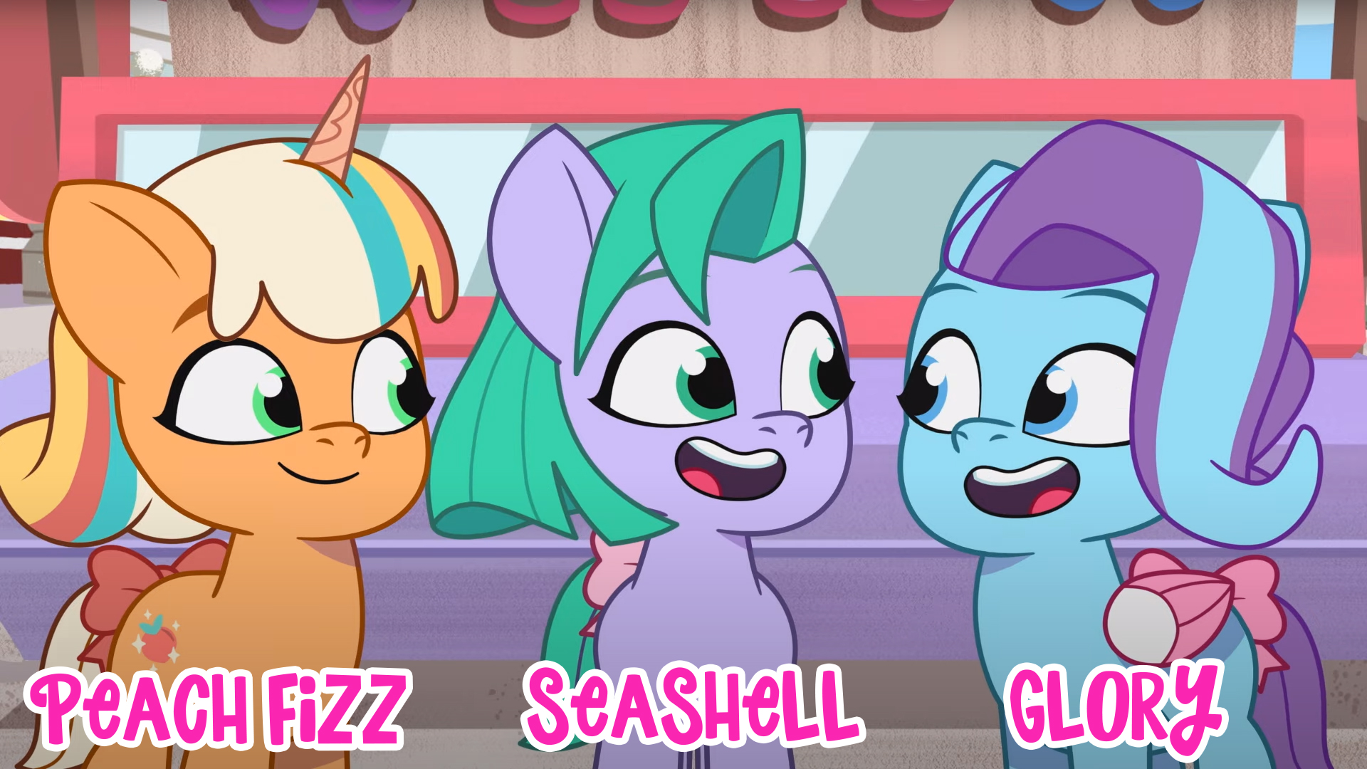 #2962856 - safe, edit, edited screencap, screencap, glory (g5), peach ...