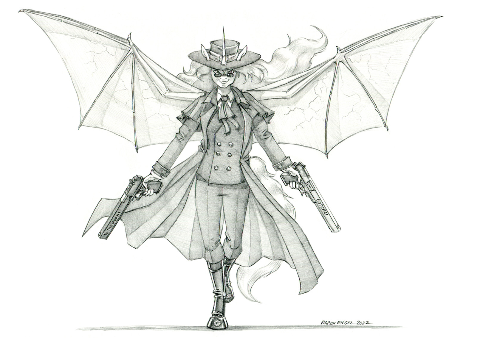 #2979028 - safe, artist:baron engel, princess celestia, alicorn, bat ...