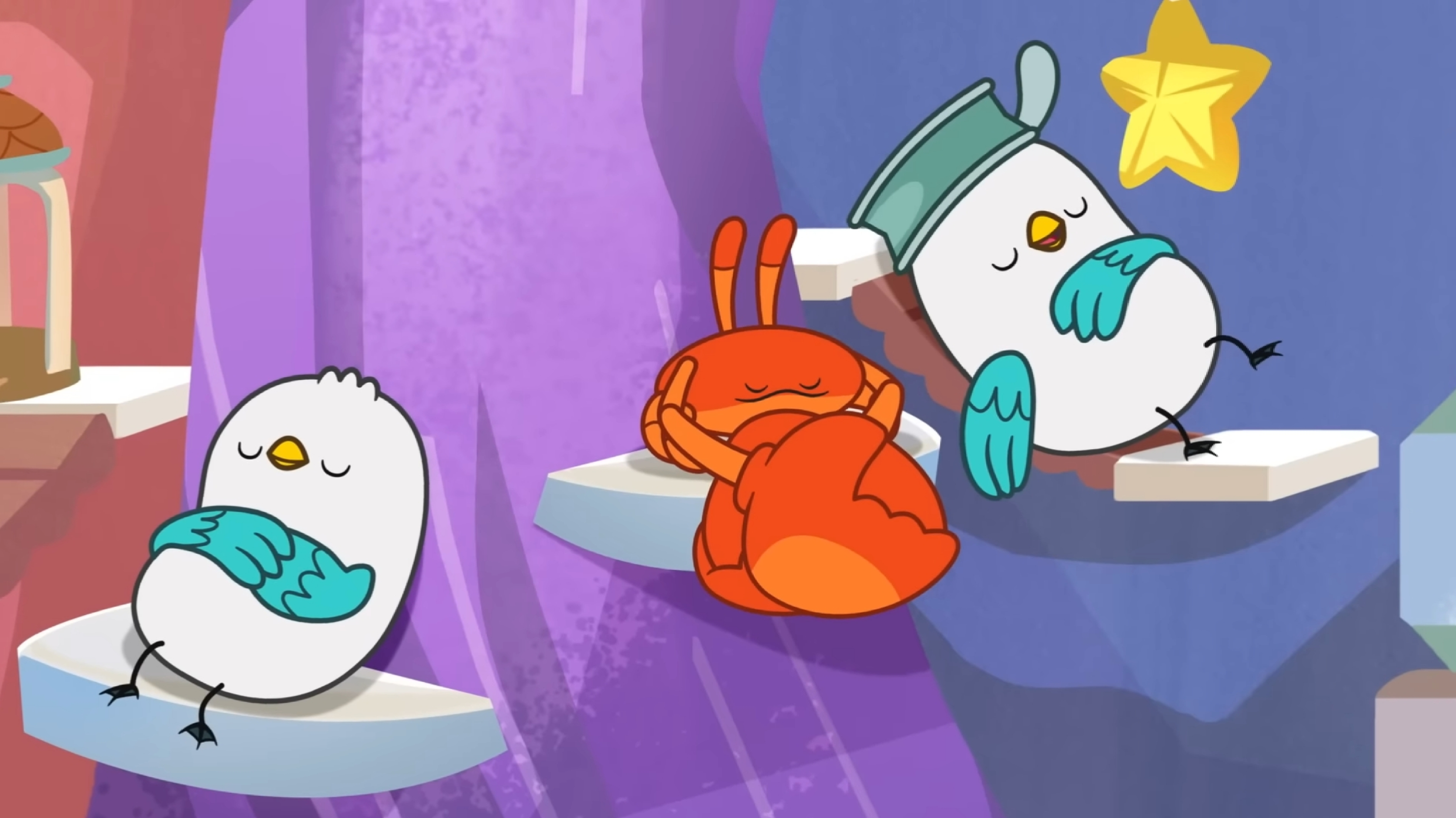 #2984914 - safe, screencap, kenneth, mcsnips-a-lot, steven, bird, crab ...