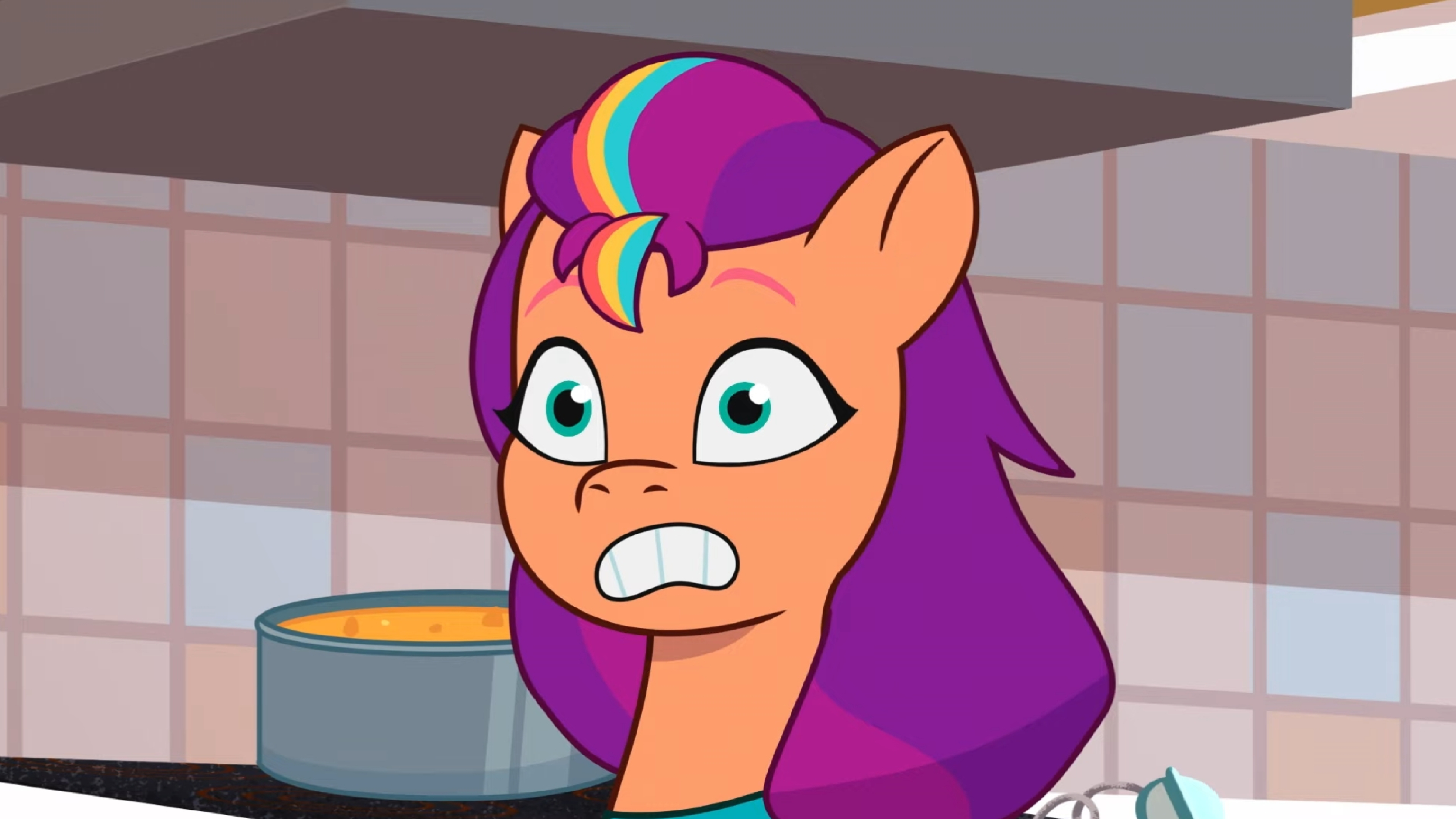 #2985599 - safe, screencap, sunny starscout, earth pony, pony, g5 ...