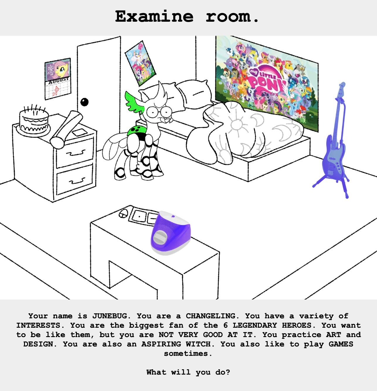 #2987149 - safe, artist:pastacrylic, oc, oc only, oc:junebug ...