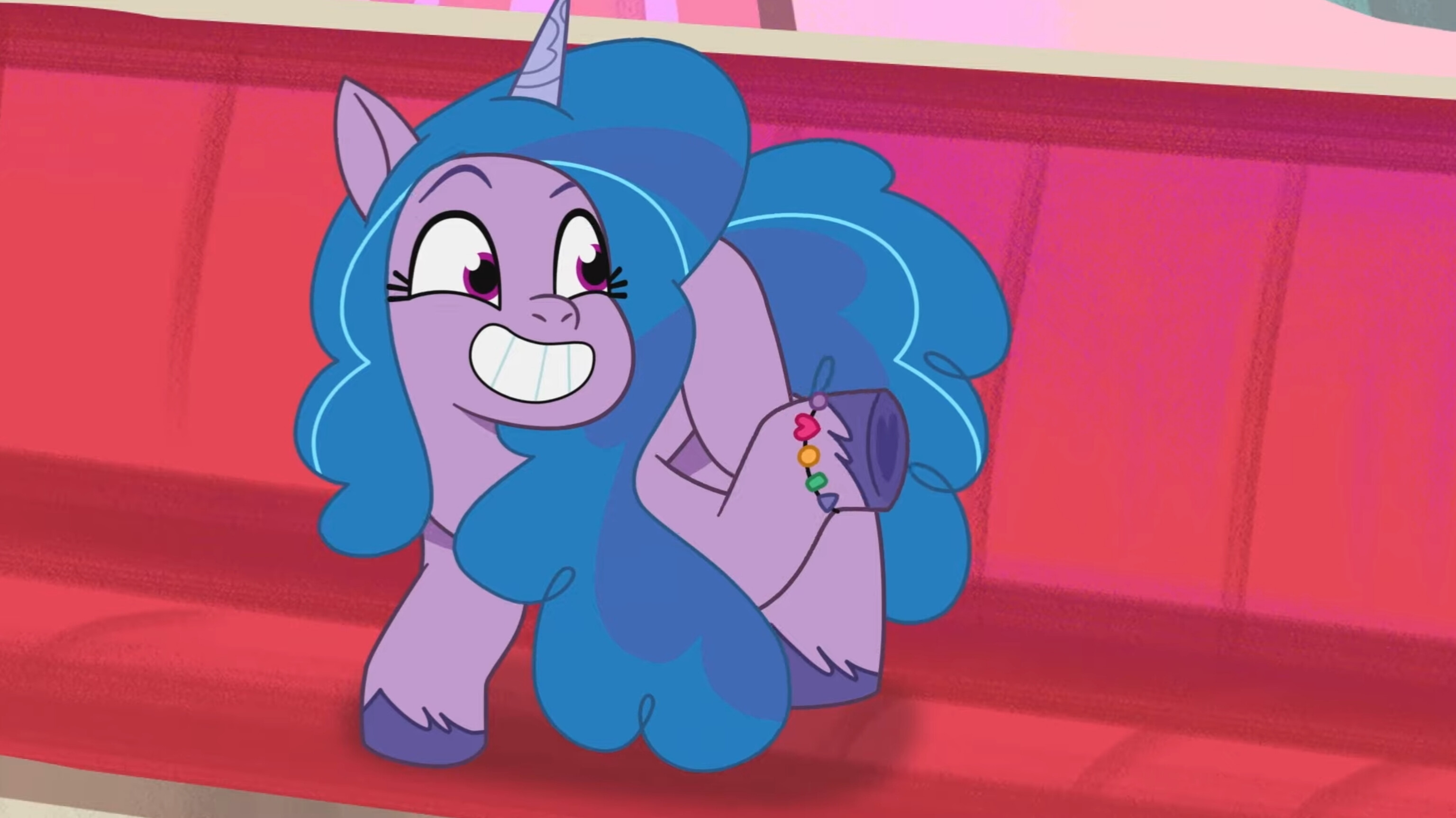 #2991588 - safe, screencap, izzy moonbow, pony, unicorn, g5, my little ...