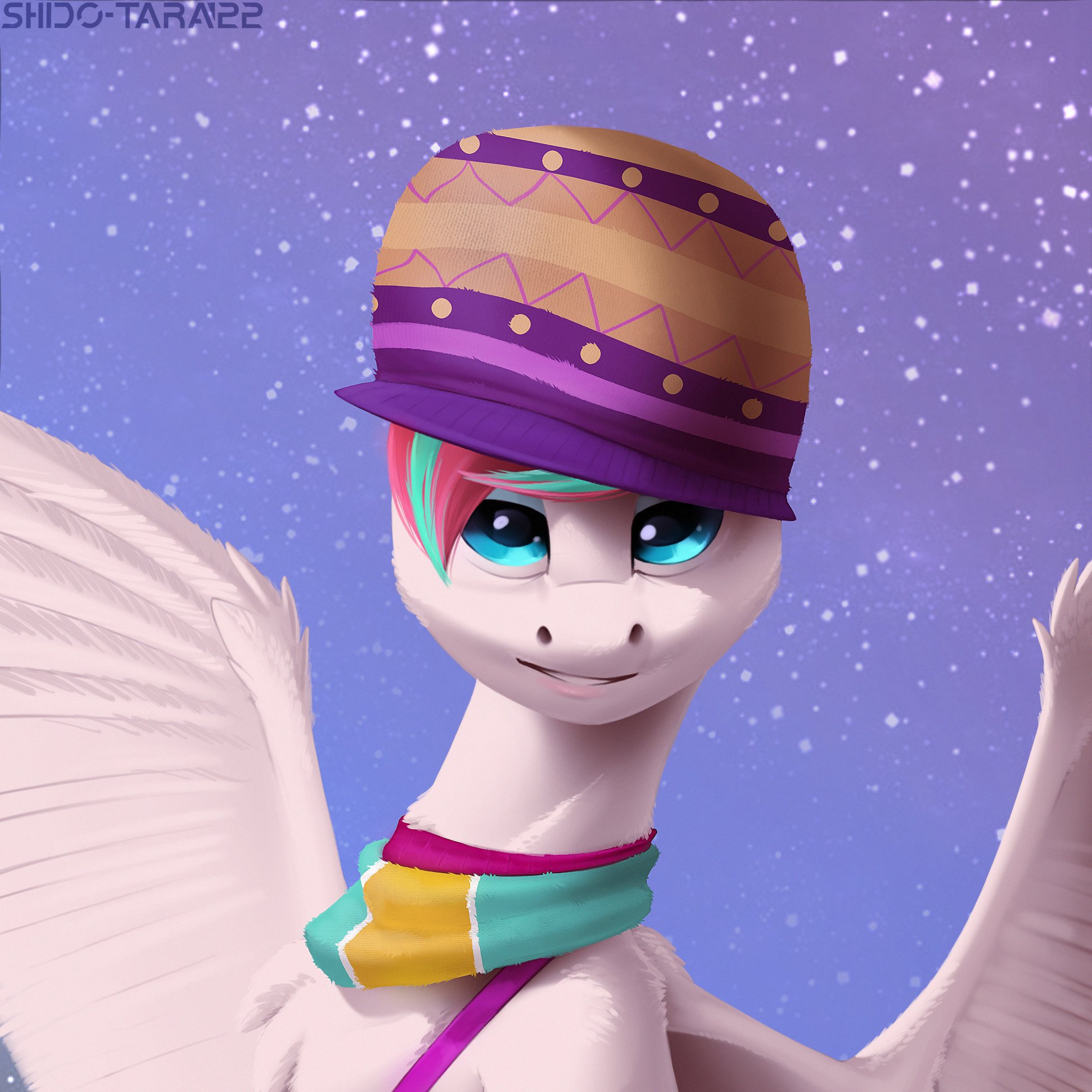 #2992379 - safe, artist:shido-tara, zipp storm, pegasus, pony, g5, my ...