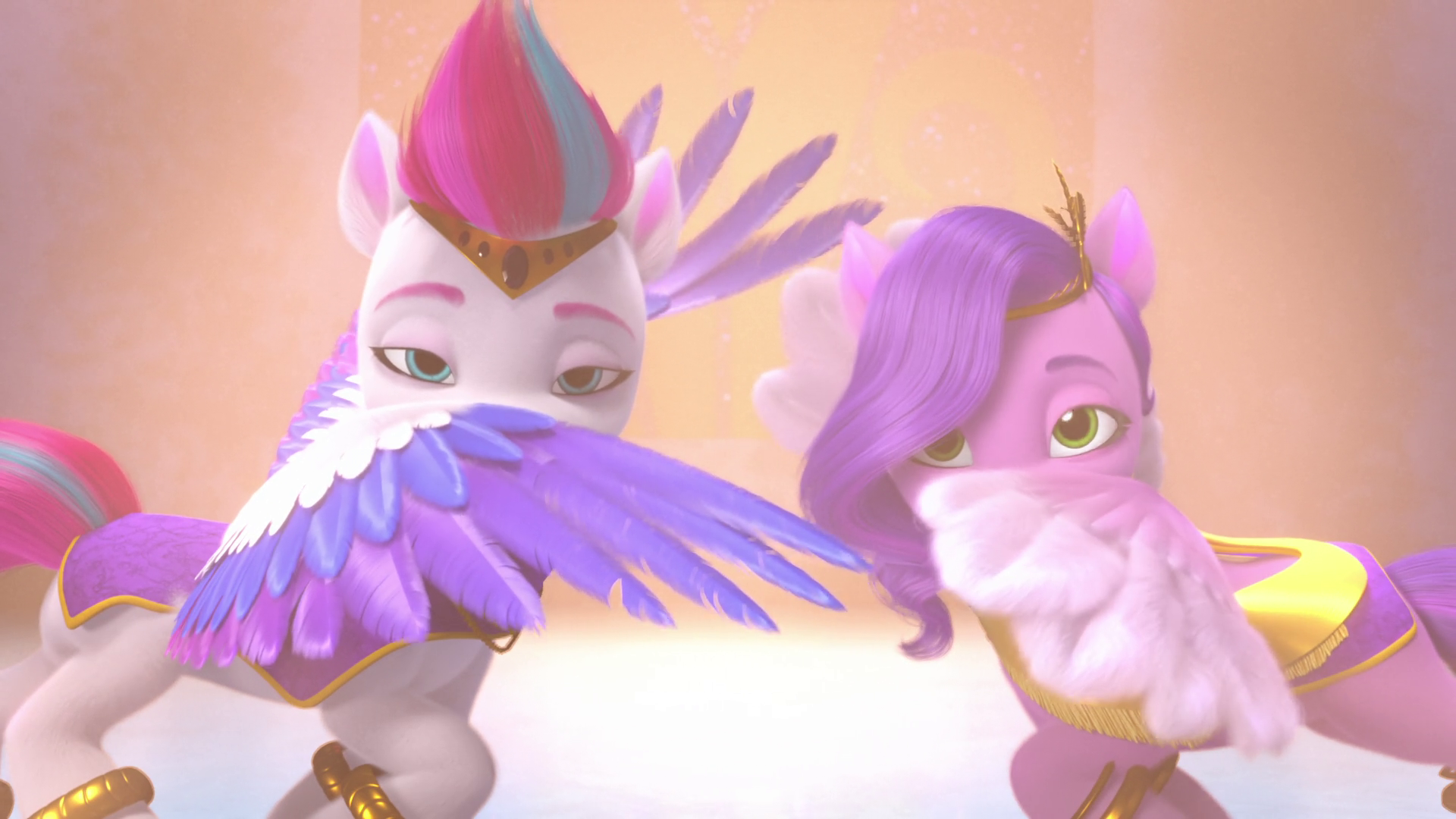 #2992715 - safe, screencap, pipp petals, zipp storm, pegasus, pony, g5 ...