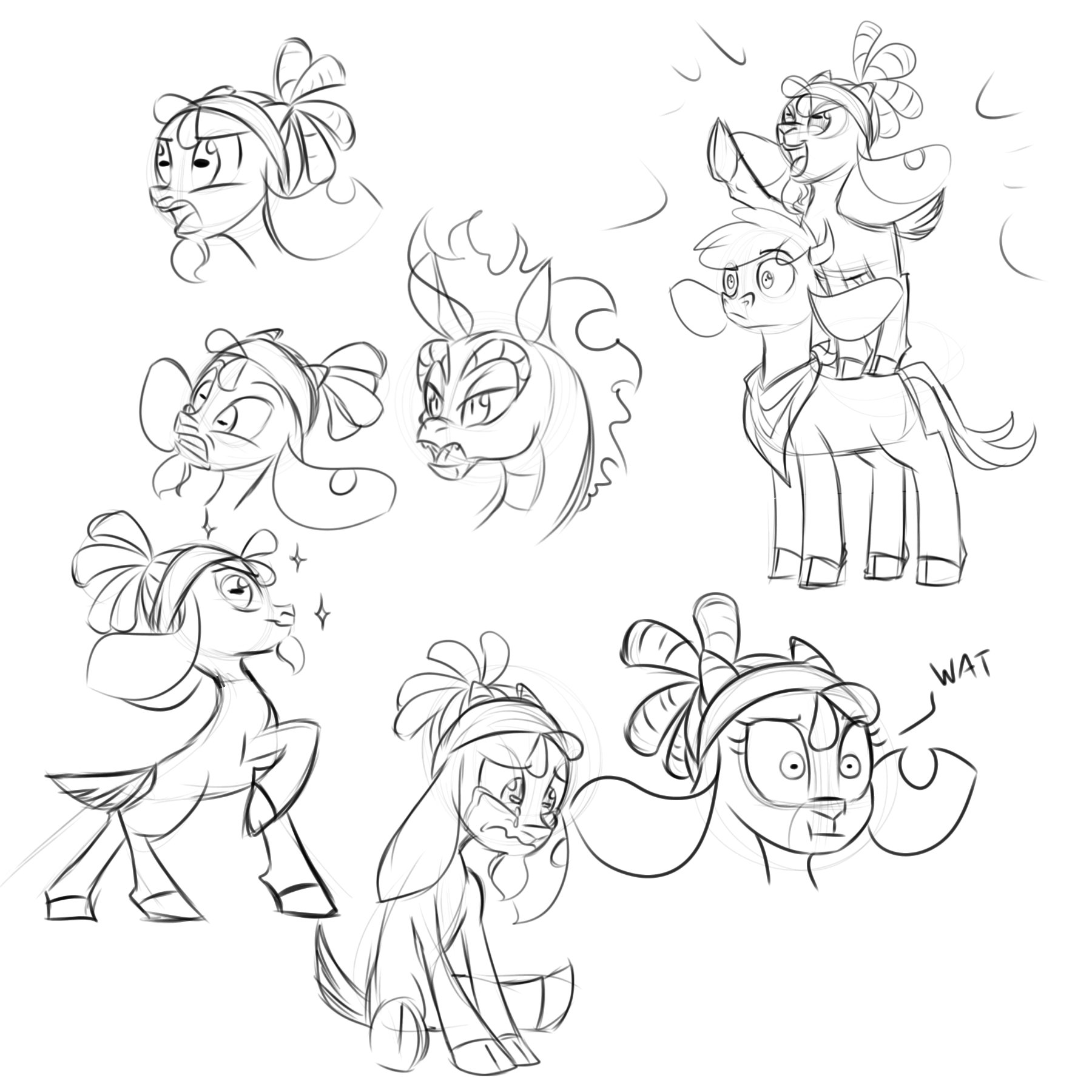 #2994130 - safe, artist:redahfuhrerking, arizona (tfh), shanty (tfh ...