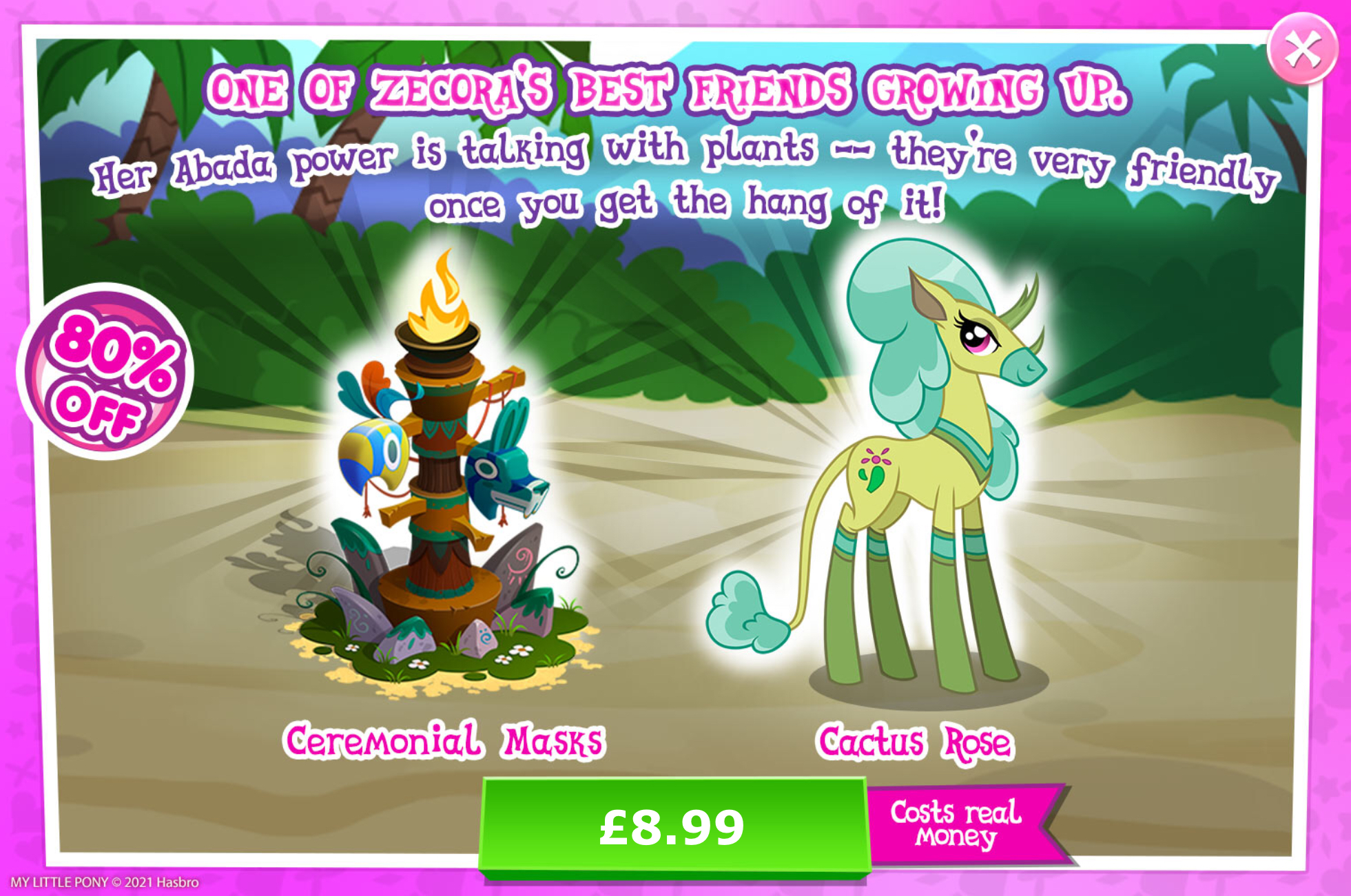 #2996564 - safe, gameloft, cactus rose, abada, pony, g4, idw, my little ...