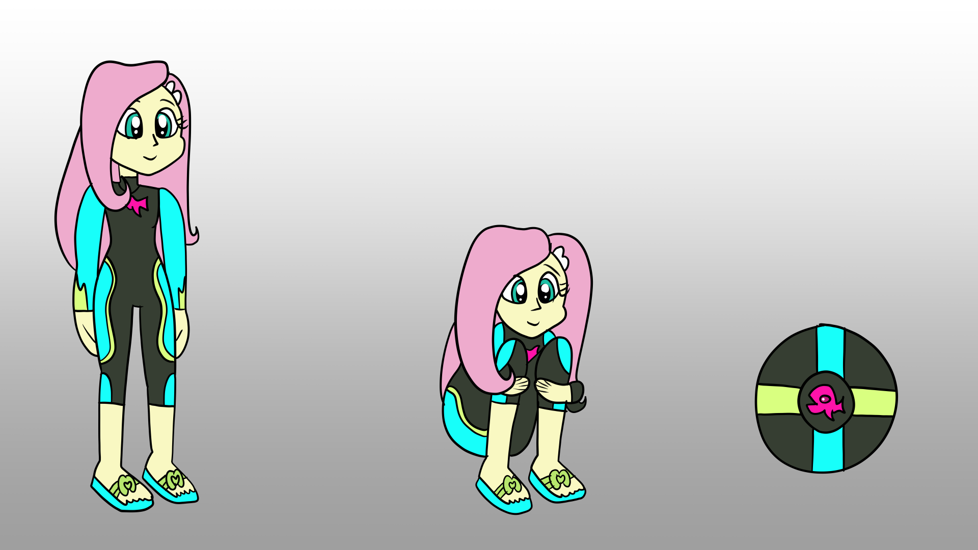 #2980170 - safe, artist:platinumdrop, fluttershy, human, equestria ...