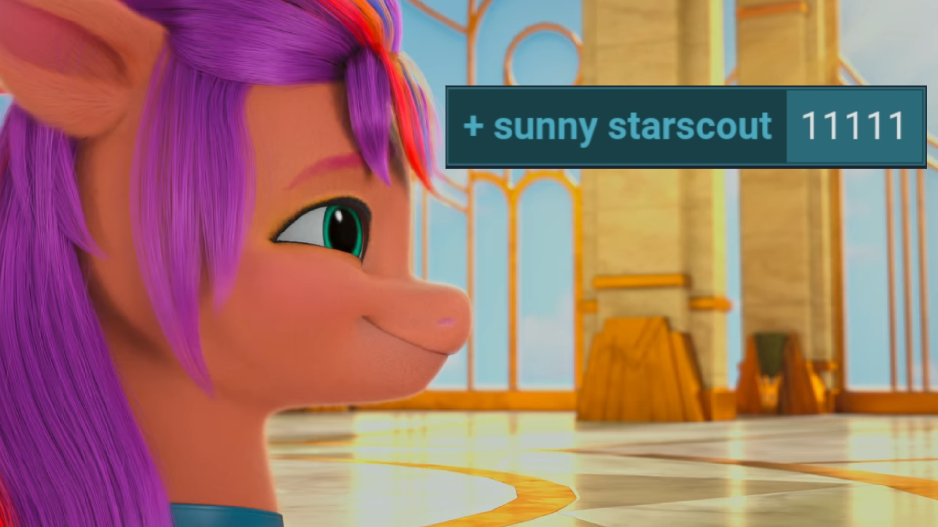 #2980231 - safe, edit, edited screencap, editor:itsmgh1203, screencap, sunny starscout, earth ...