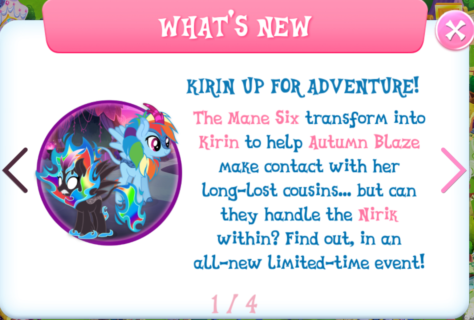 #2998172 - safe, rainbow dash, kirin, nirik, winged kirin, official, cloven hooves, fangs ...