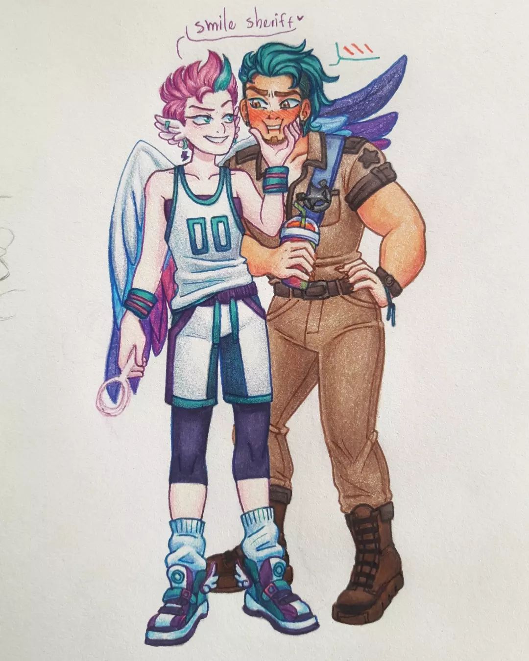 #2981084 - safe, artist:tonya_loveline, hitch trailblazer, zipp storm ...