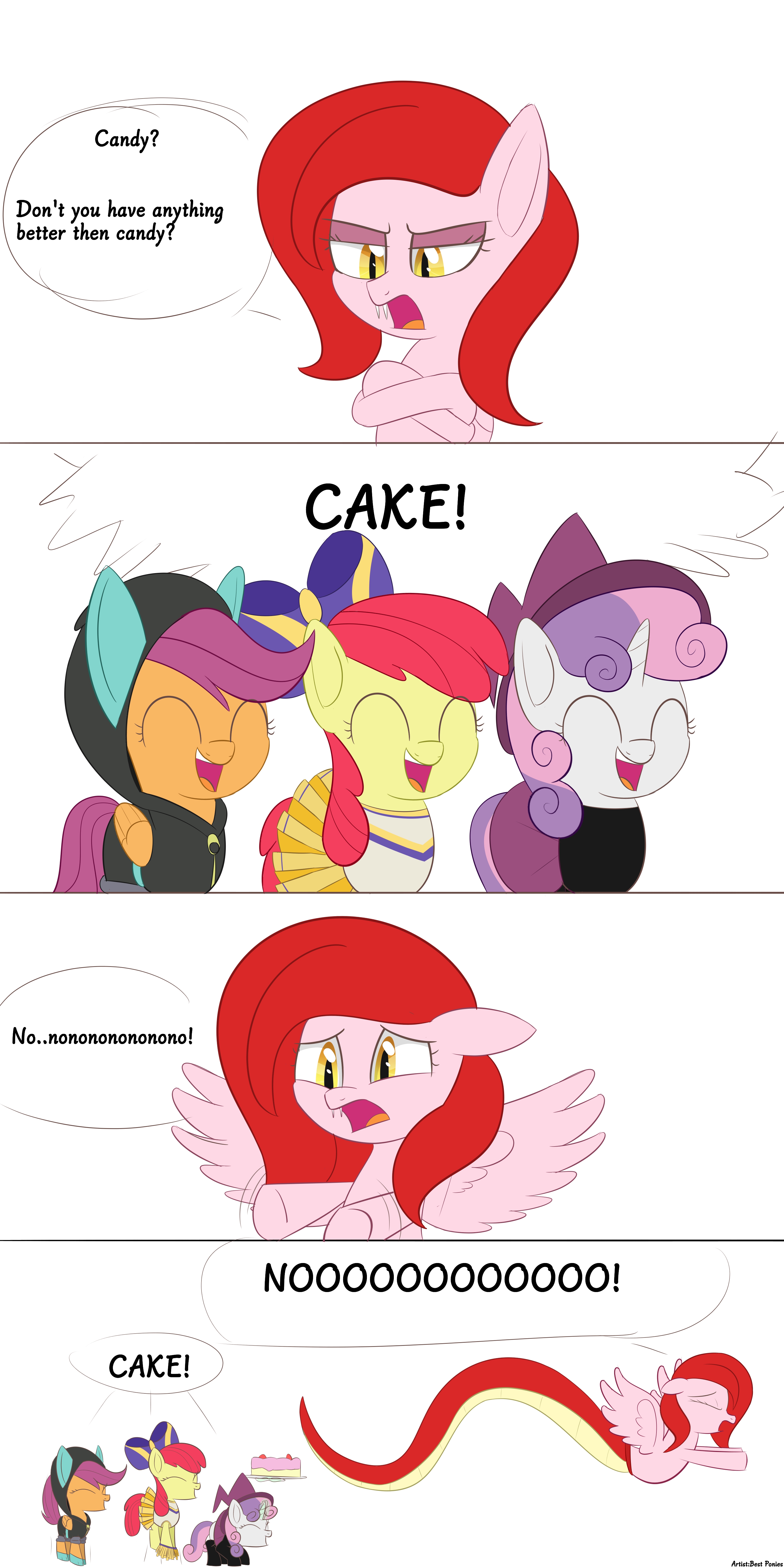 #2981289 - safe, artist:bestponies, apple bloom, scootaloo, sweetie ...
