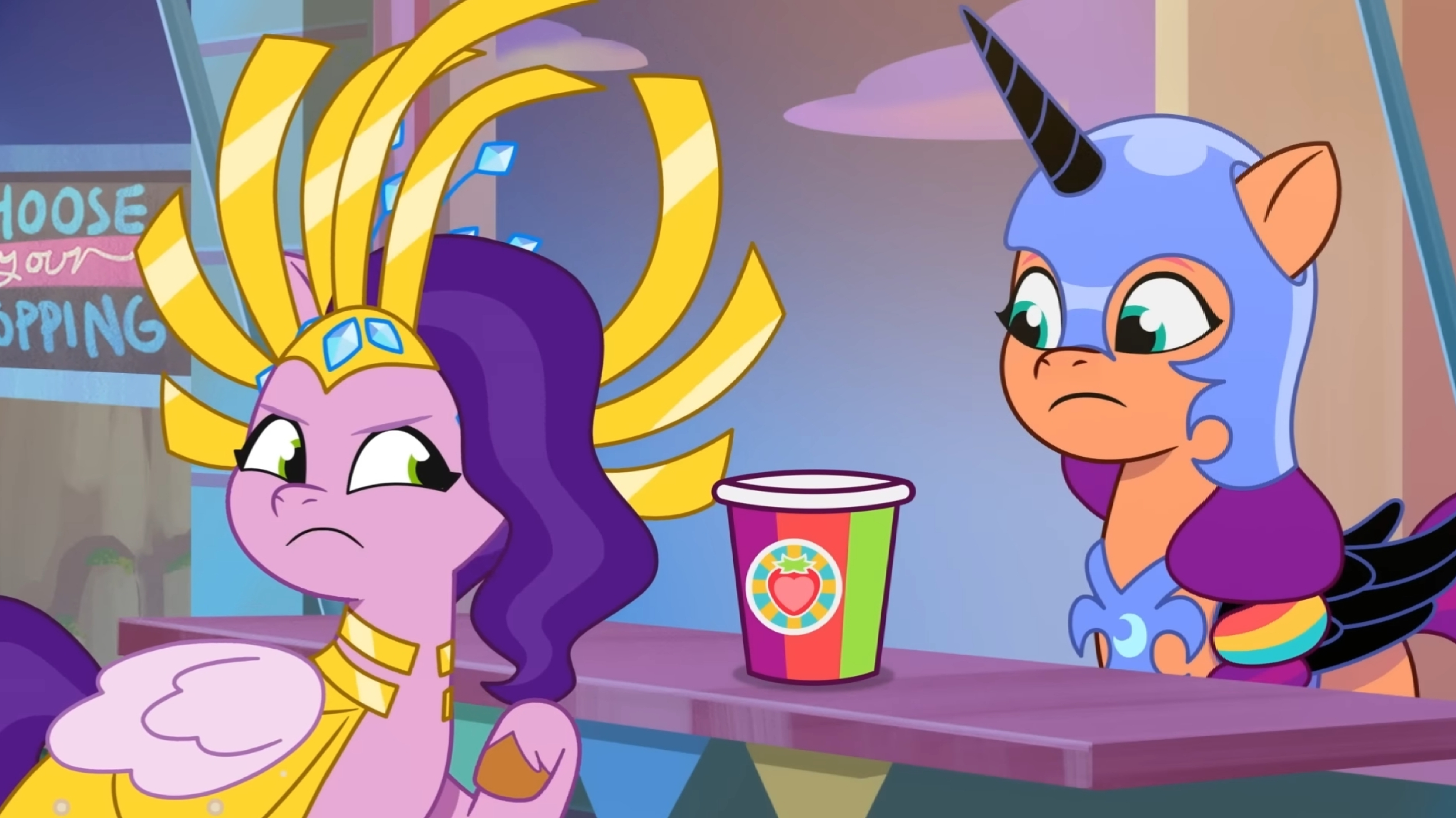 #2981358 - safe, screencap, nightmare moon, pipp petals, sunny ...