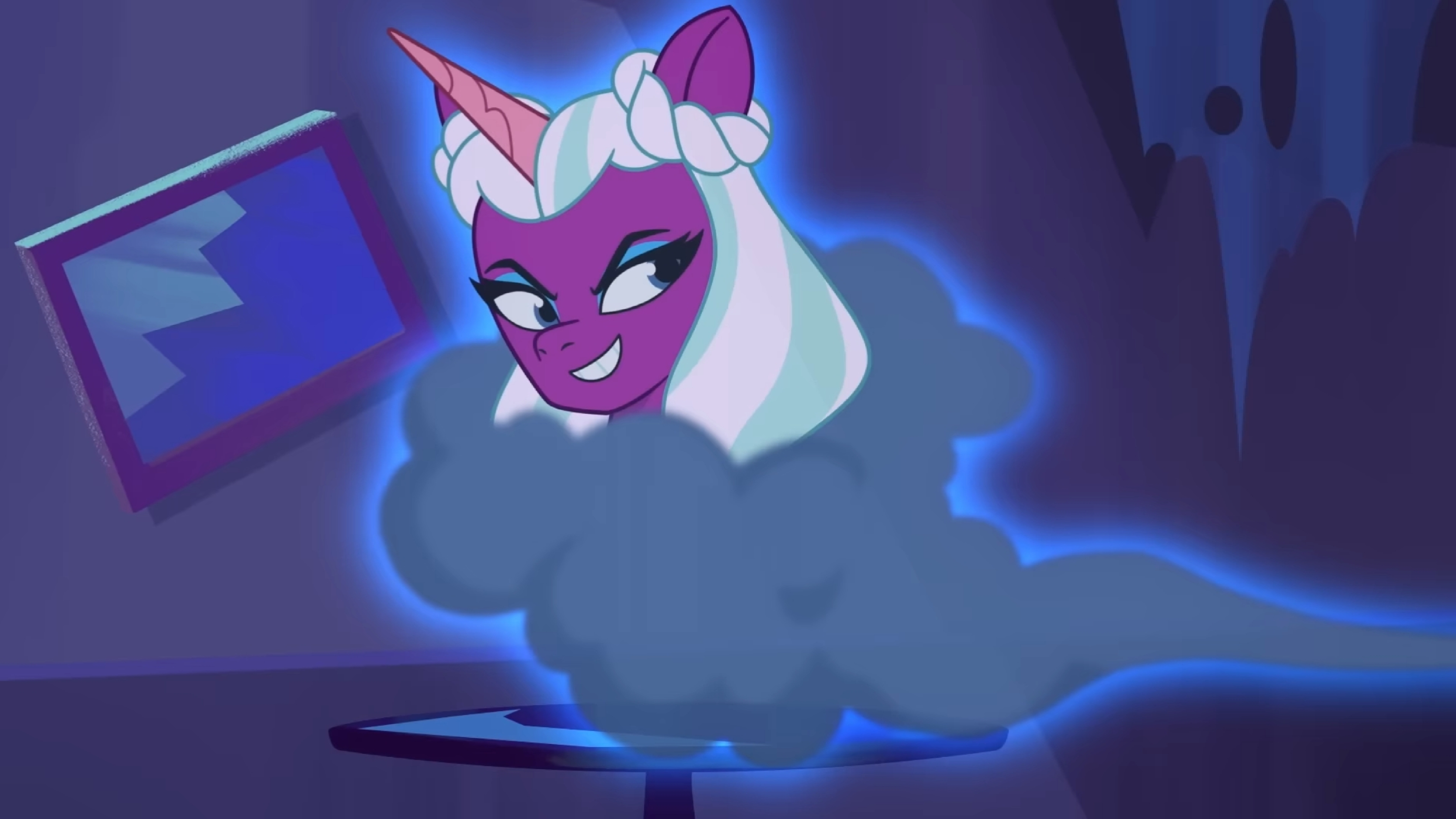 #2982230 - safe, screencap, opaline, alicorn, pony, g5, haunted house ...