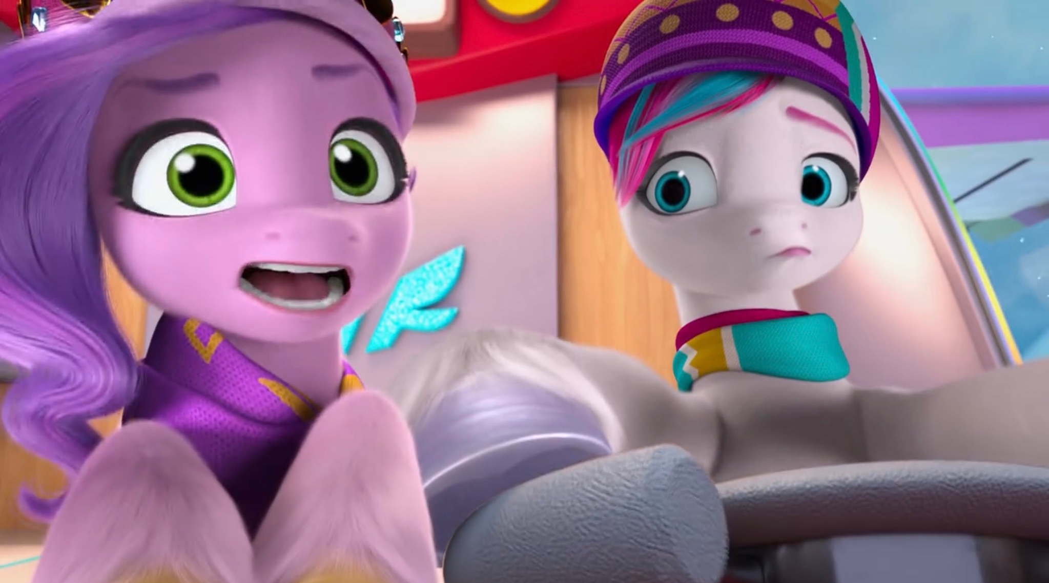 #2982991 - safe, screencap, pipp petals, zipp storm, pegasus, pony, g5, my little pony: make ...