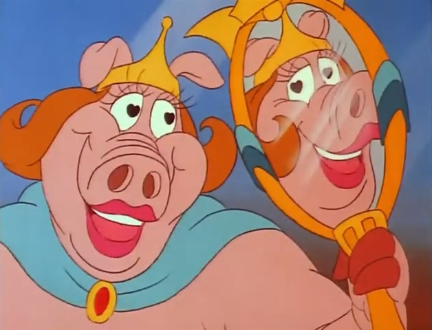 #2983082 - safe, screencap, princess porcina, pig, g1, my little pony ...