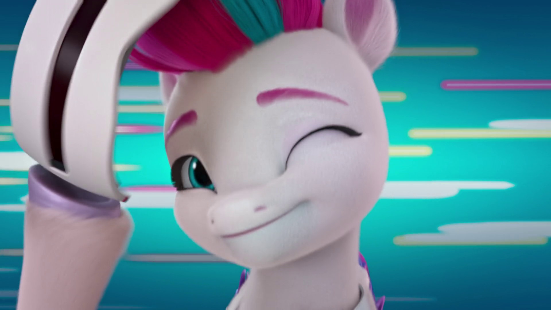 #2984143 - safe, screencap, zipp storm, pegasus, pony, g5, hoof done it ...